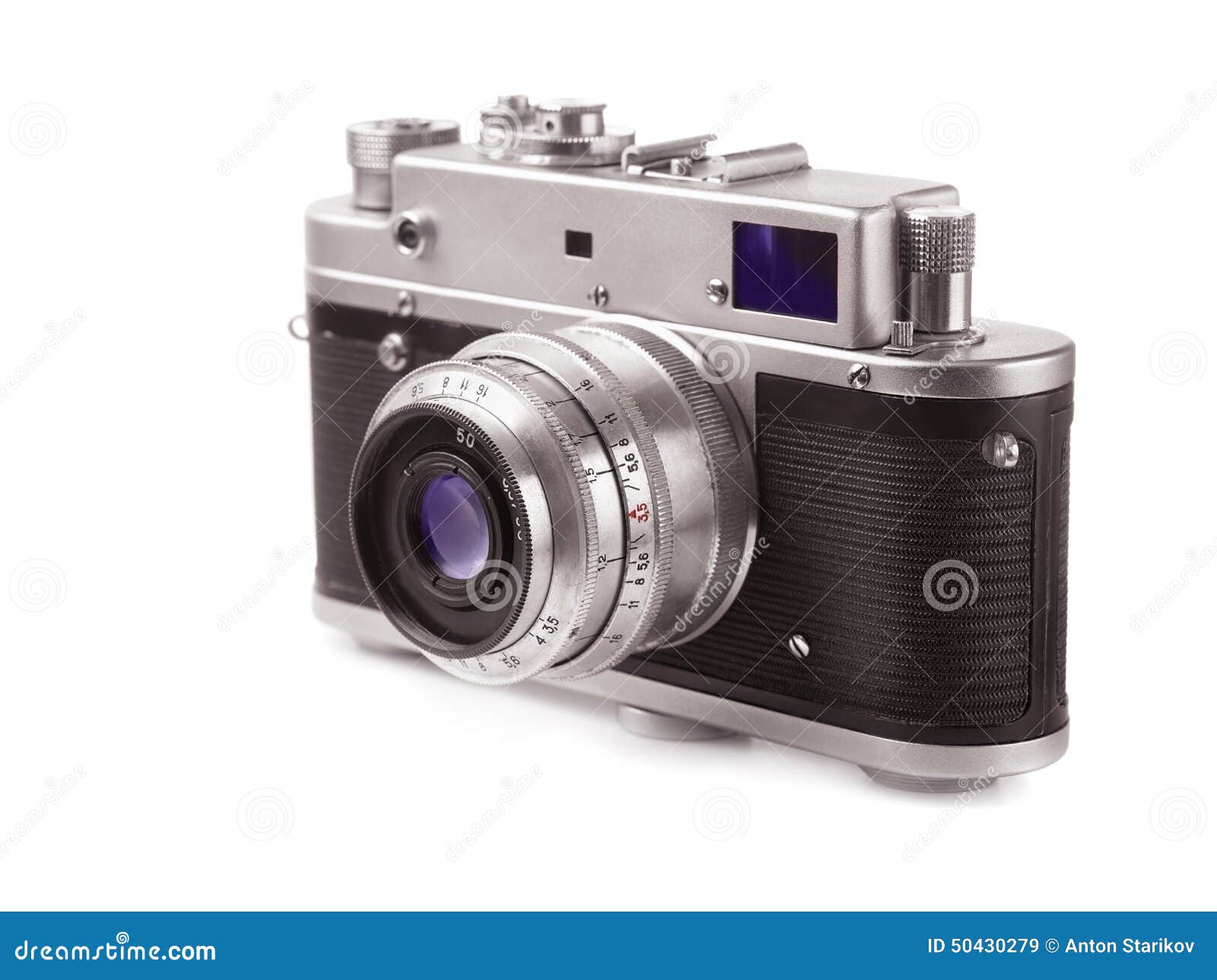 Old camera stock image. Image of black, isolated, culture - 50430279