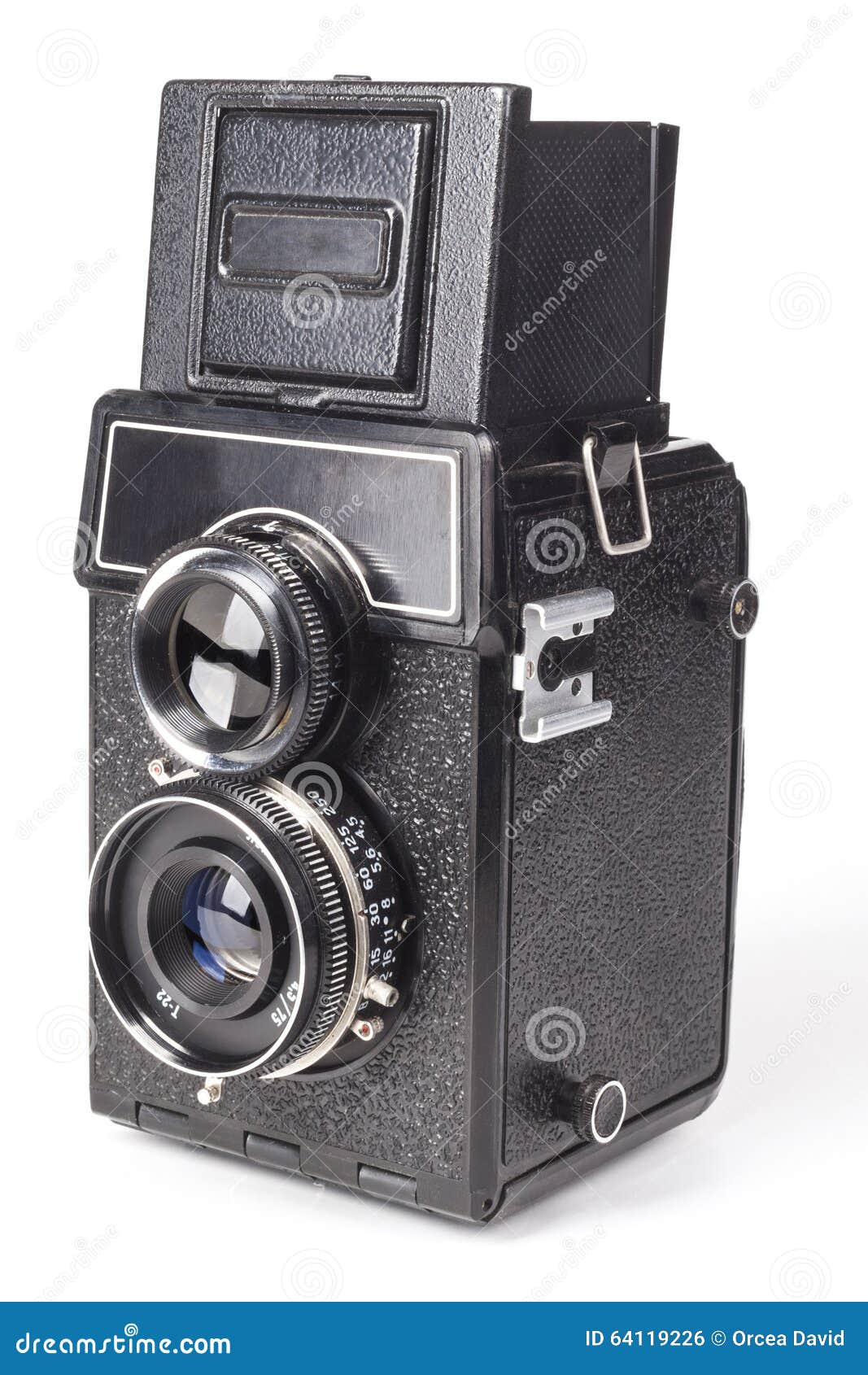 Old Camera Isolated stock photo. Image of equipment, isolated - 64119226