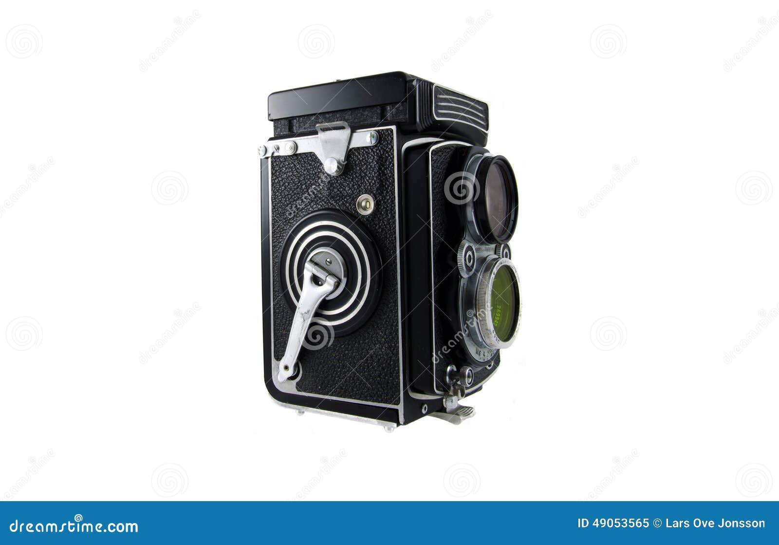 Old camera stock image. Image of lens, antique, retro - 49053565