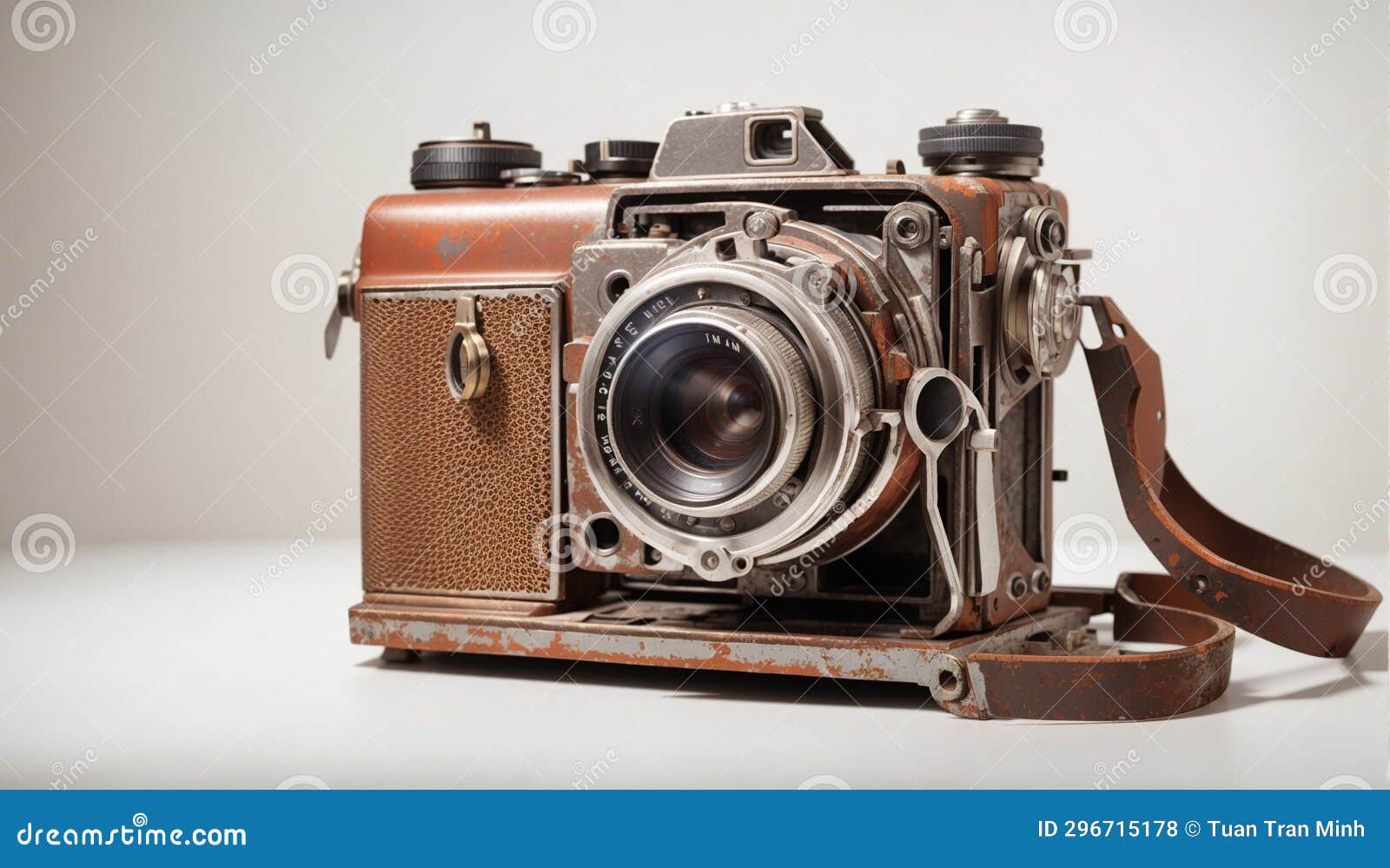 Old Camera . stock photo. Image of rusty, machine, time - 296715178