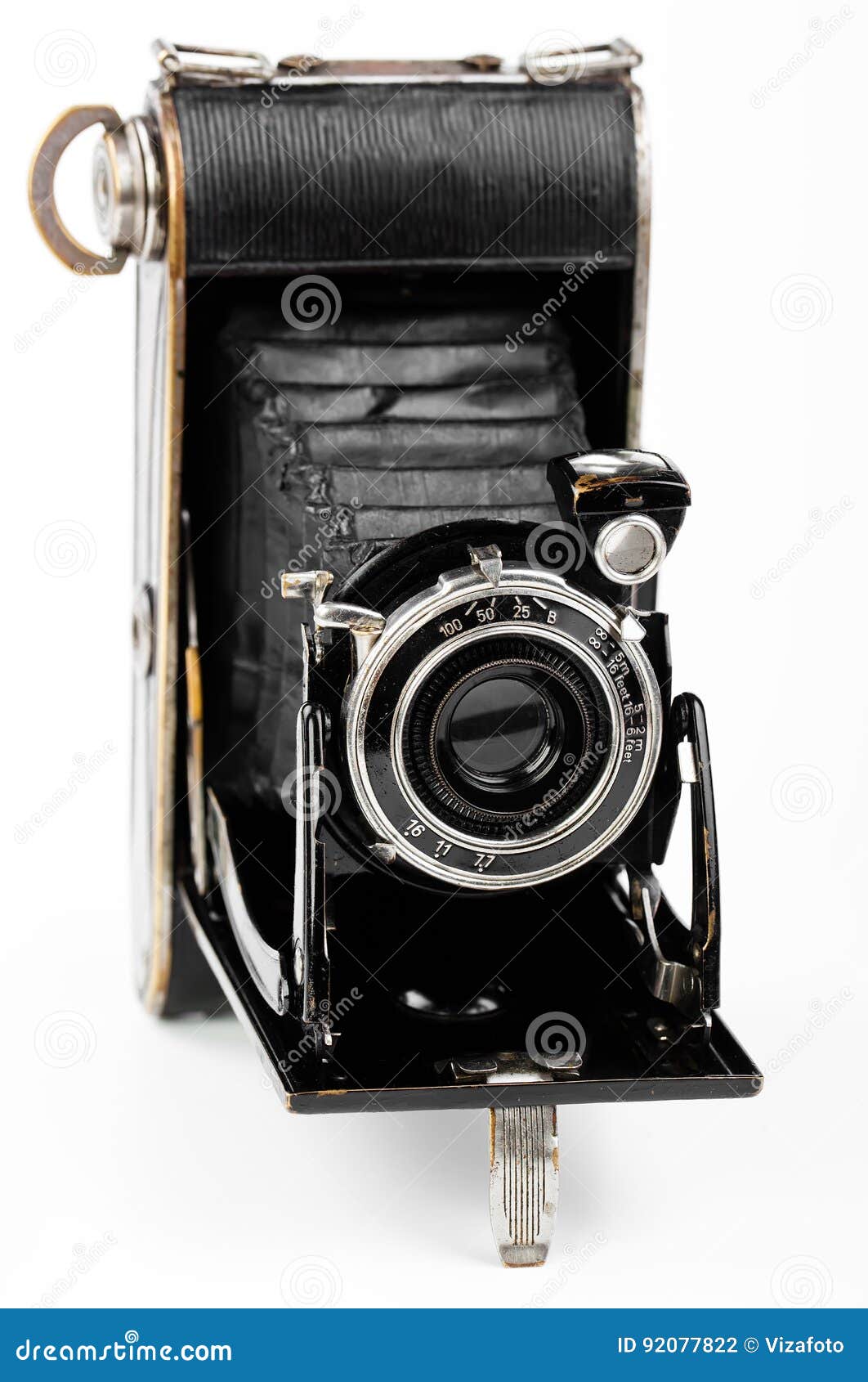 Old camera stock photo. Image of aged, camera, shutter - 92077822