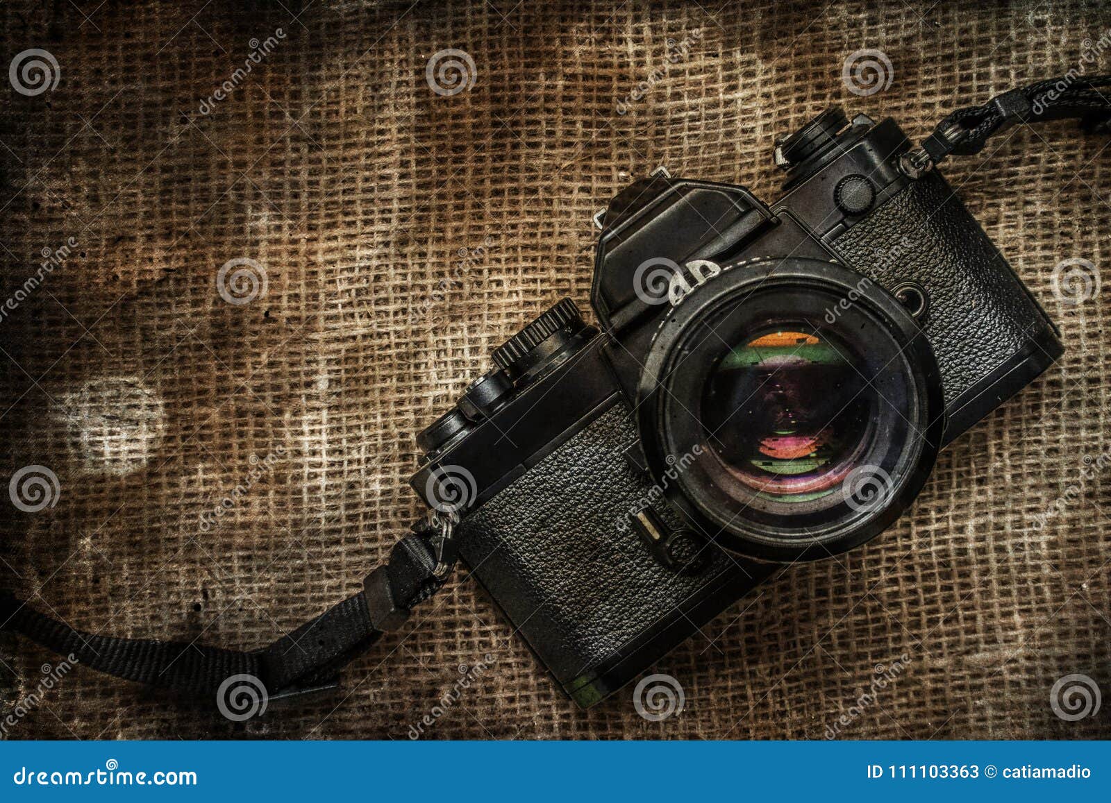 Old Camera Grunge Vintage Texture Stock Image - Image of grunge, gear ...