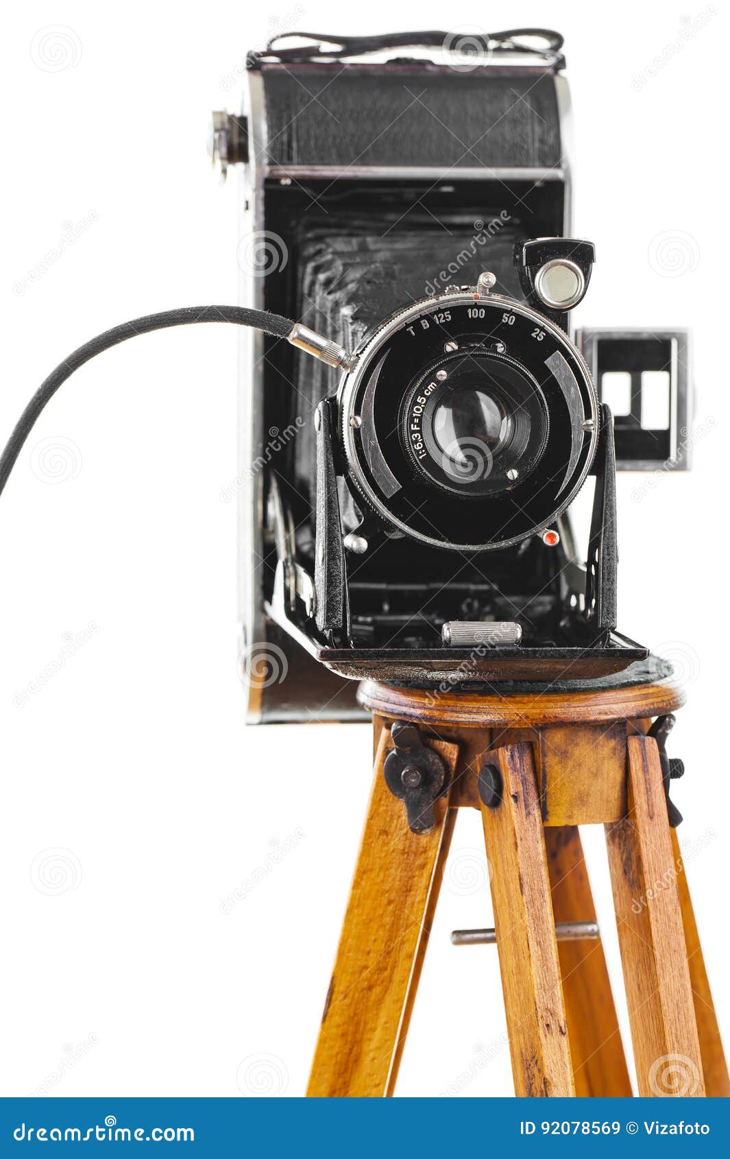 Old camera stock image. Image of design, metal, aperture - 92078569
