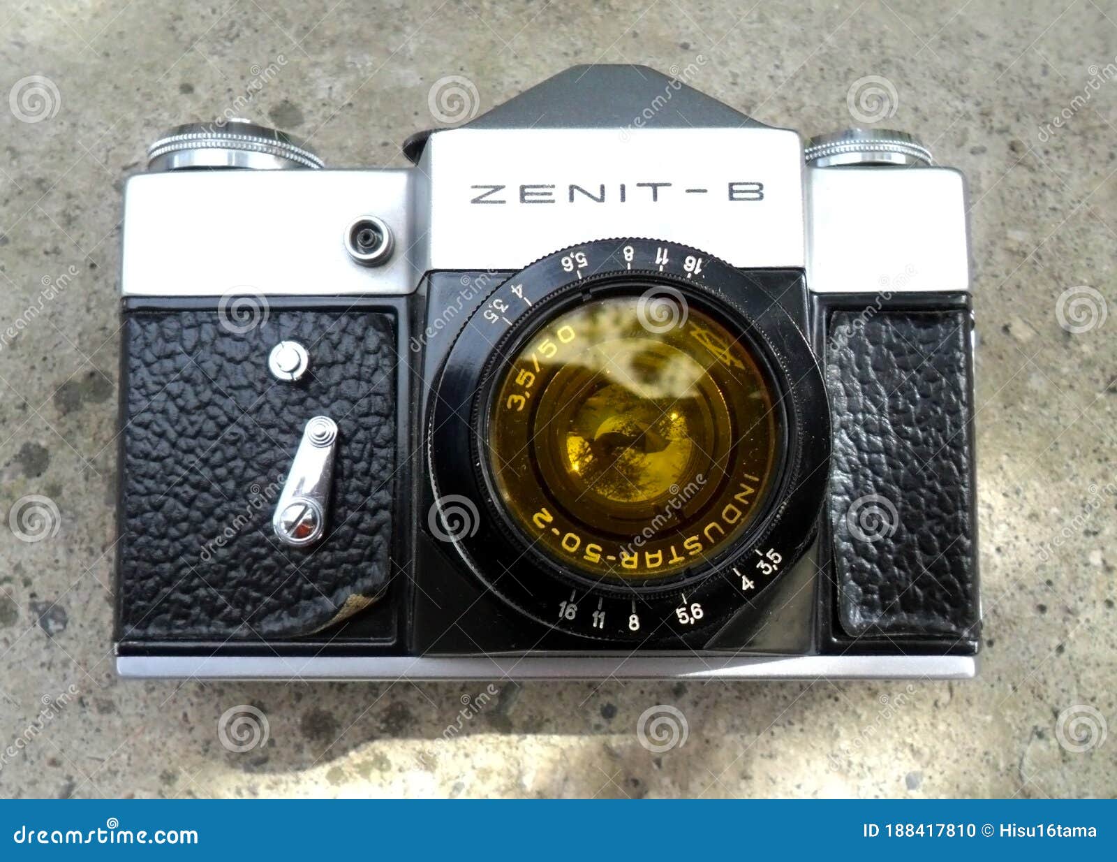 Photo of Old Camera Zenit-B Editorial Image - Image of media, union ...