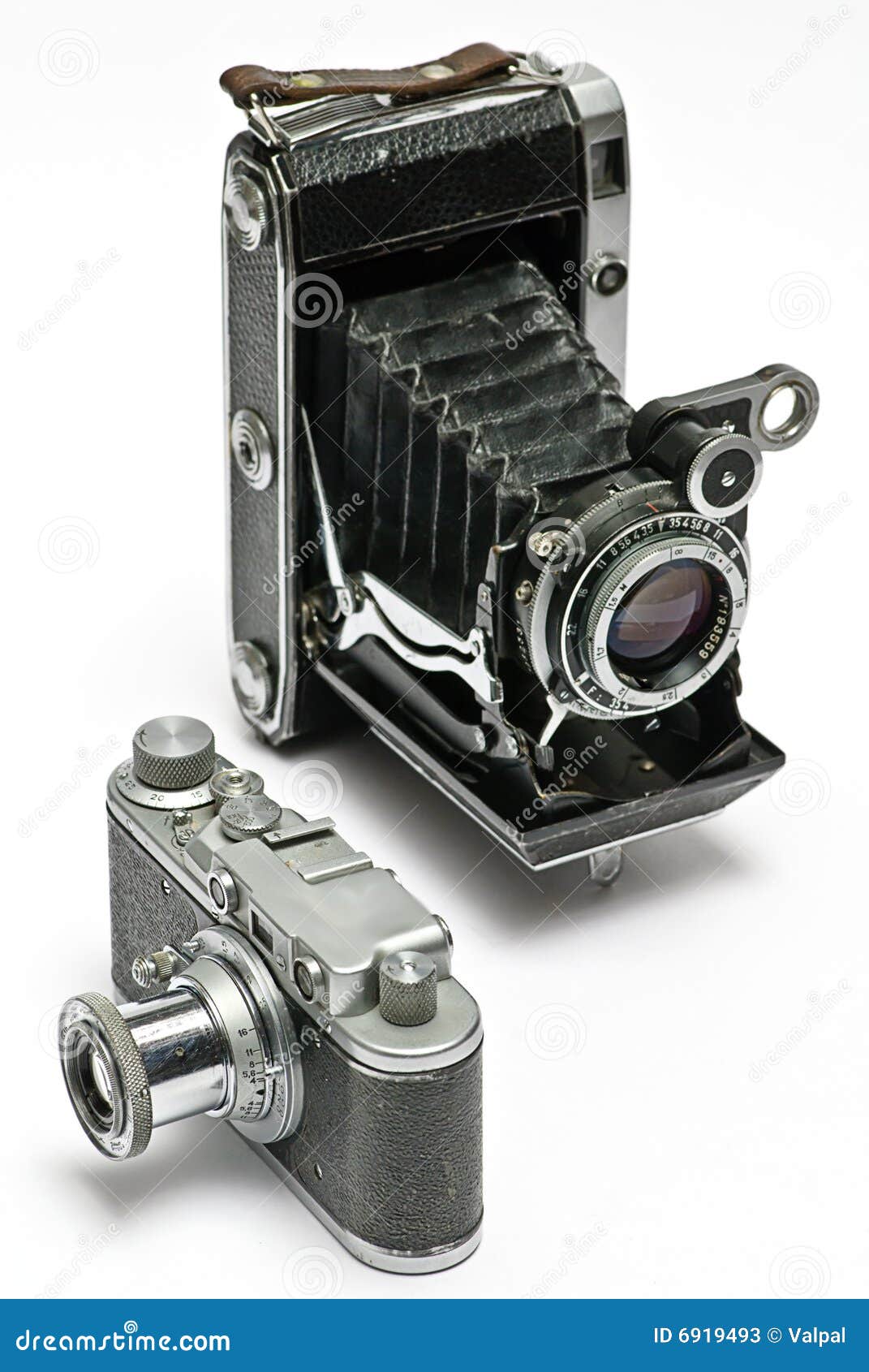 Old cameras stock image. Image of technique, classic, film - 6919493