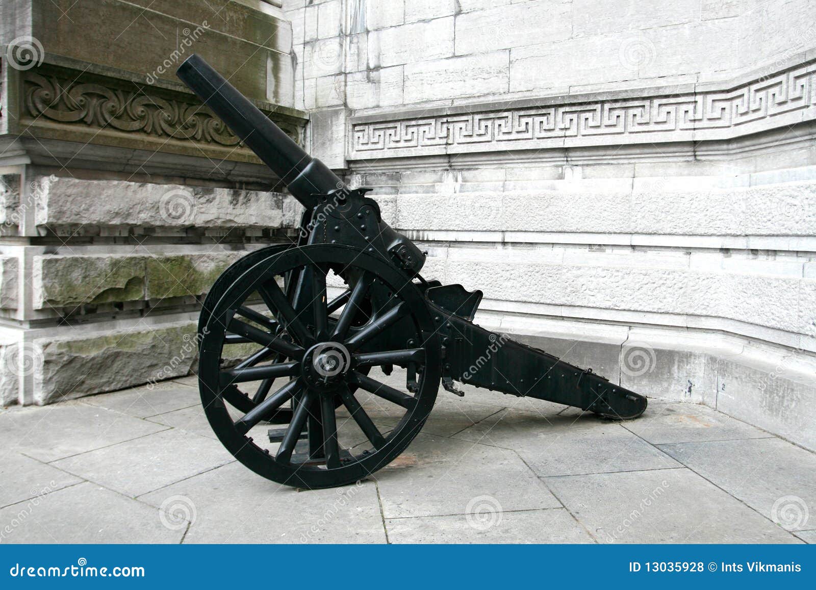 Old cannon stock photo. Image of antique, historic, path - 13035928