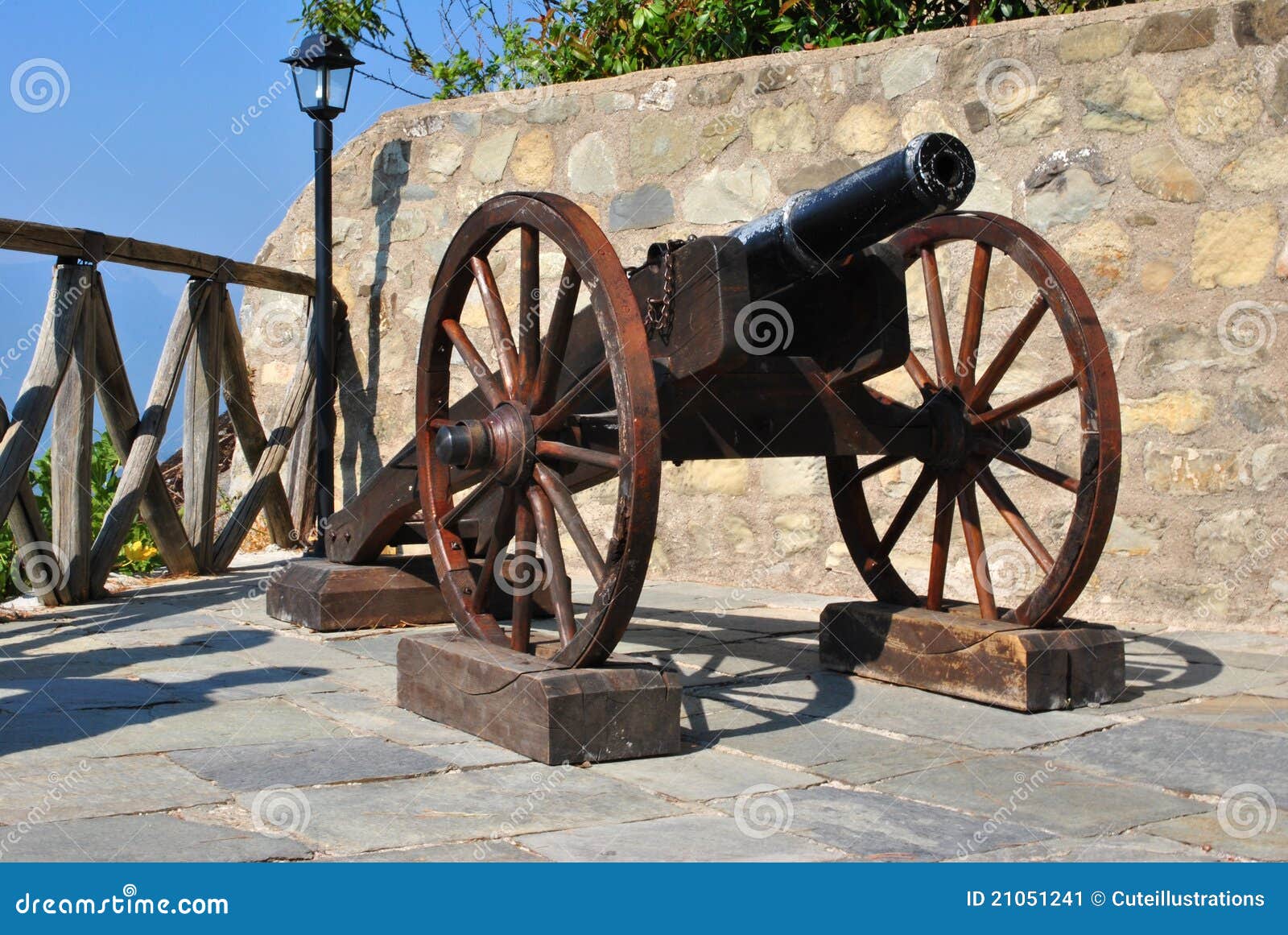 Old cannon stock image. Image of cannonball, historic - 21051241