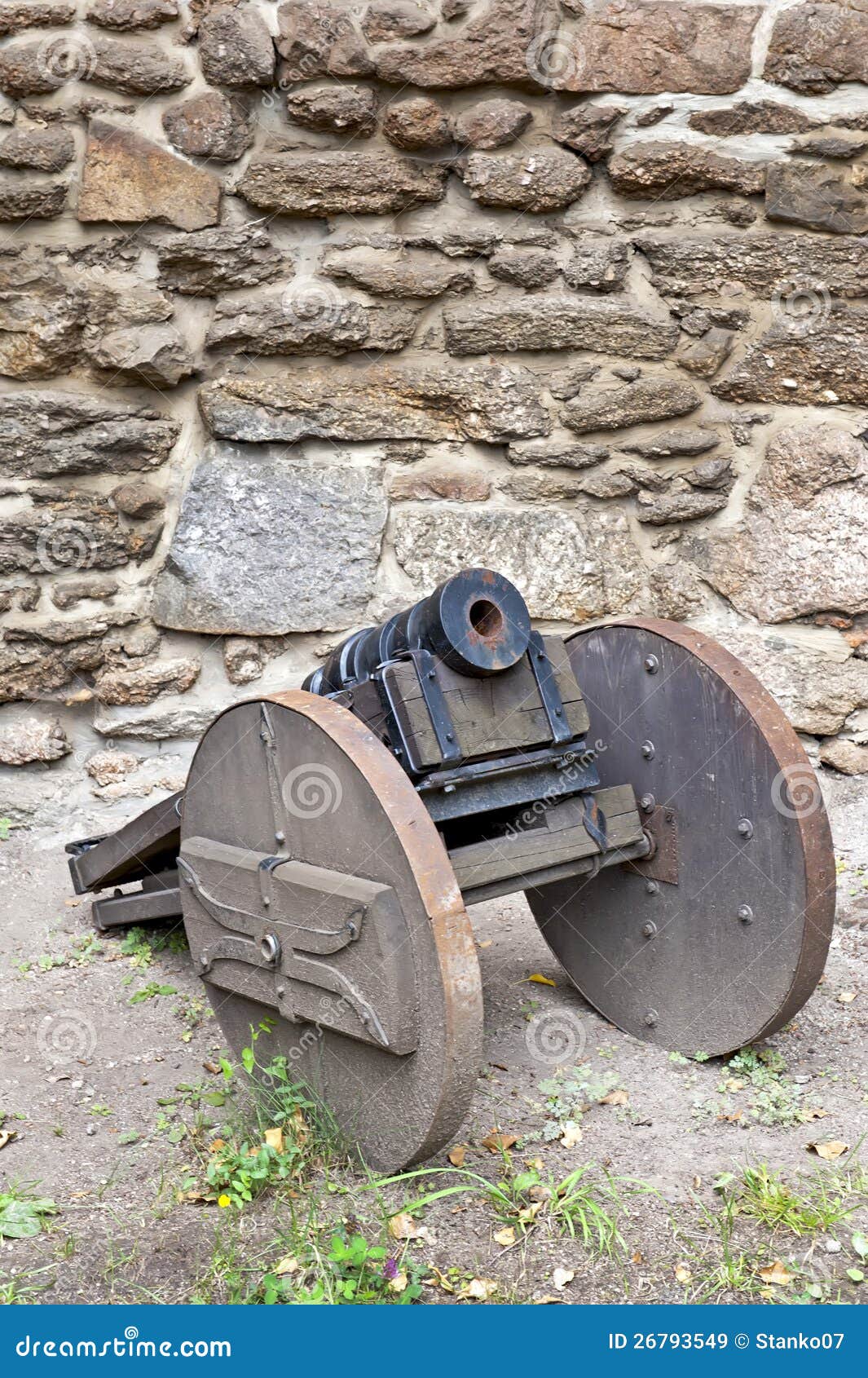 Old cannon stock image. Image of fashioned, close, brown - 26793549
