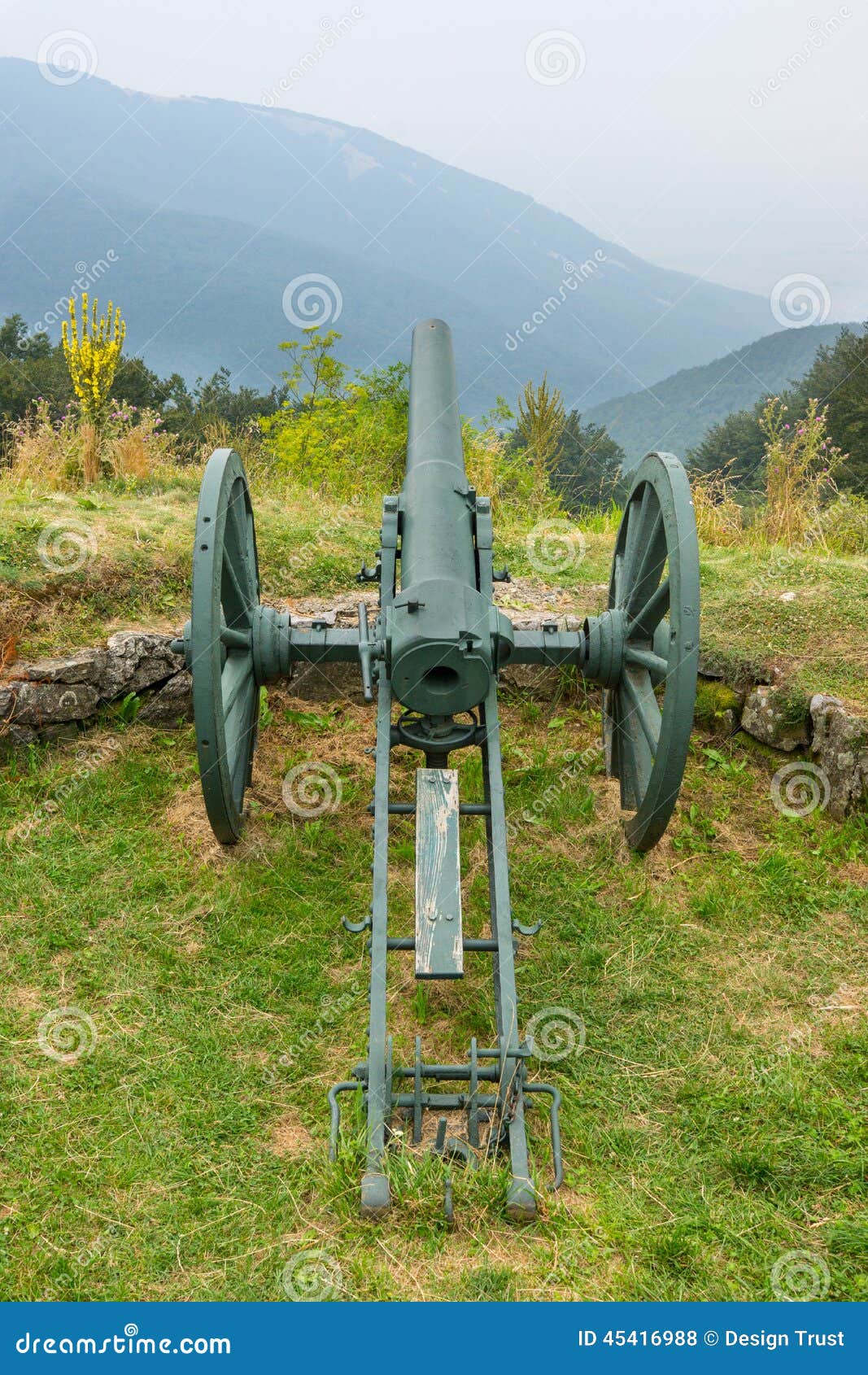 The Old Cannon on the SHIPKA Redoubt Stock Photo - Image of bulgaria ...