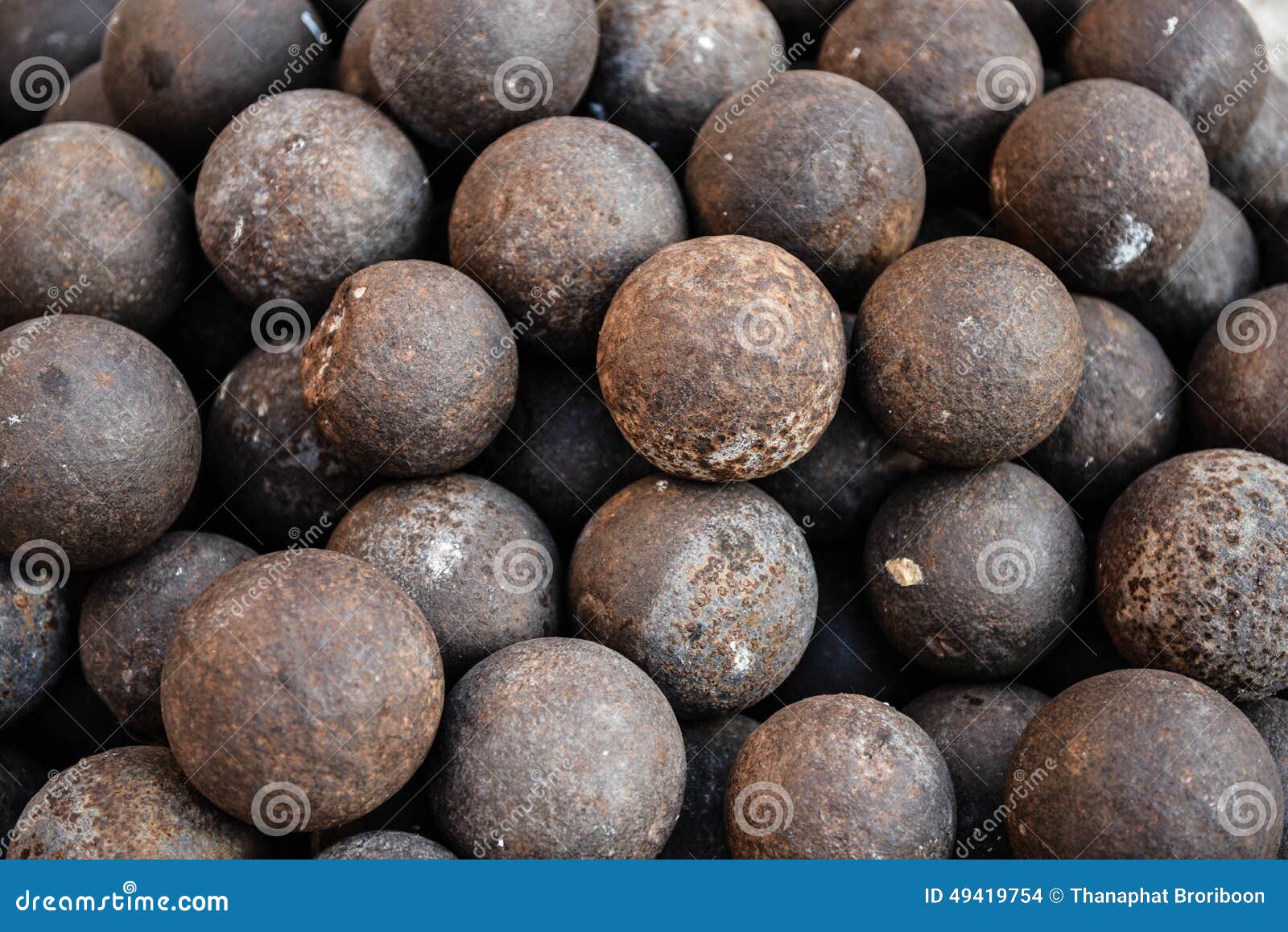 Old cannonball stock photo. Image of army, cannon, weapon - 49419754