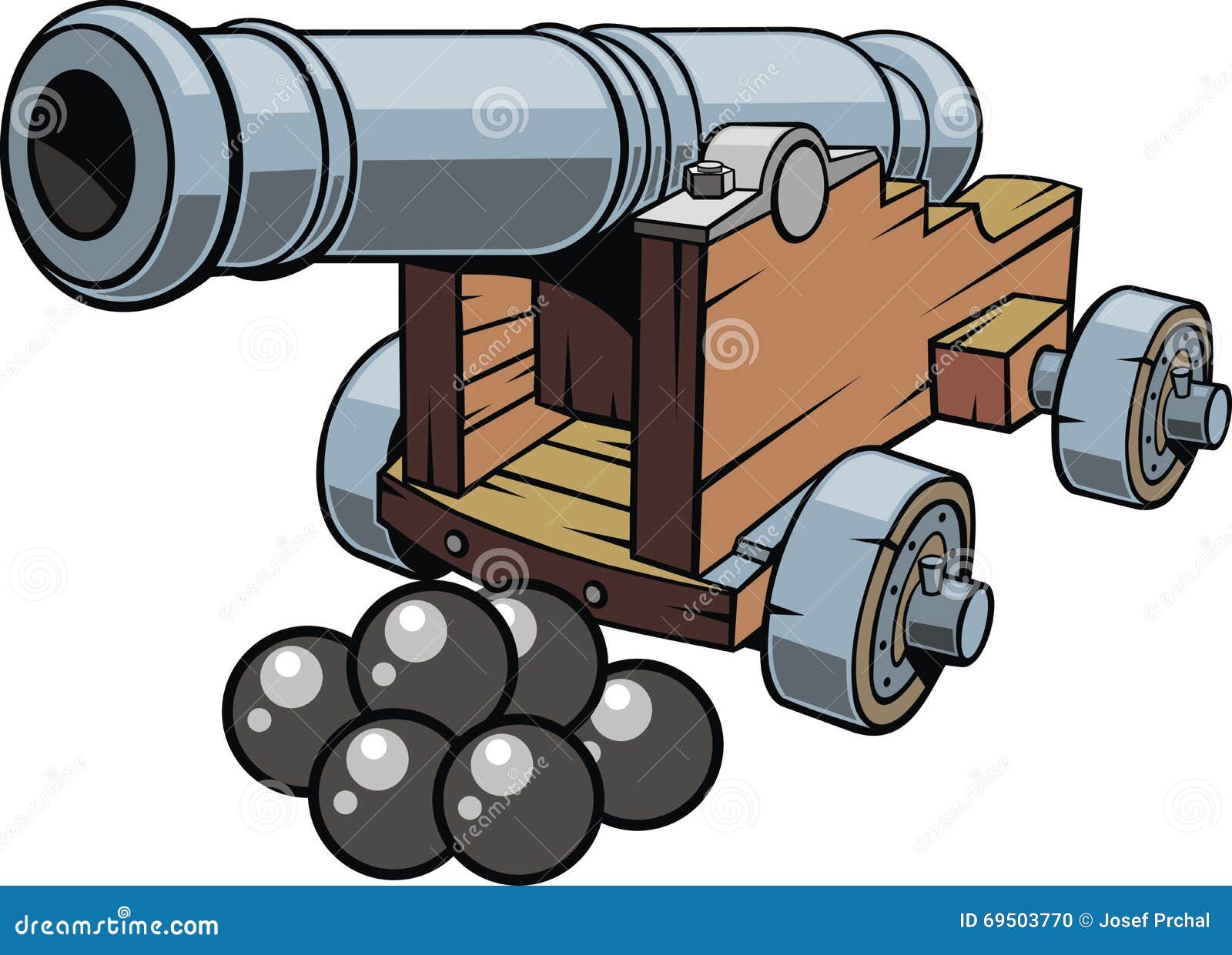 Canon Cartoon Vector | CartoonDealer.com #51668837