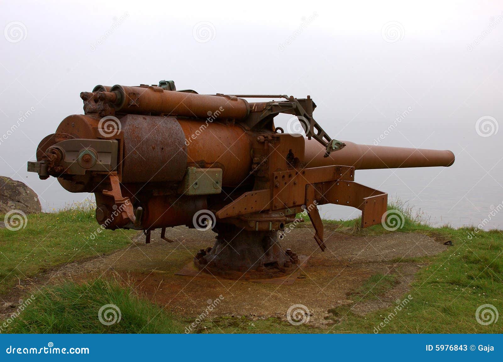 Old canon on Skansin stock image. Image of fort, island - 5976843