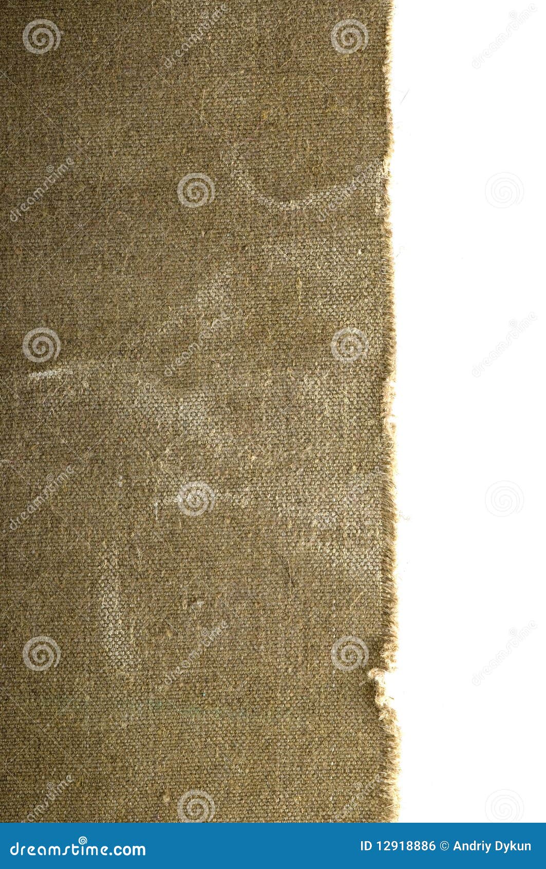 Old canvas edge stock photo. Image of grunge, stained - 12918886