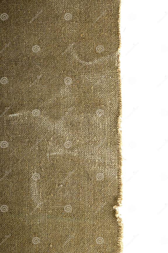 Old canvas edge stock photo. Image of grunge, stained - 12918886