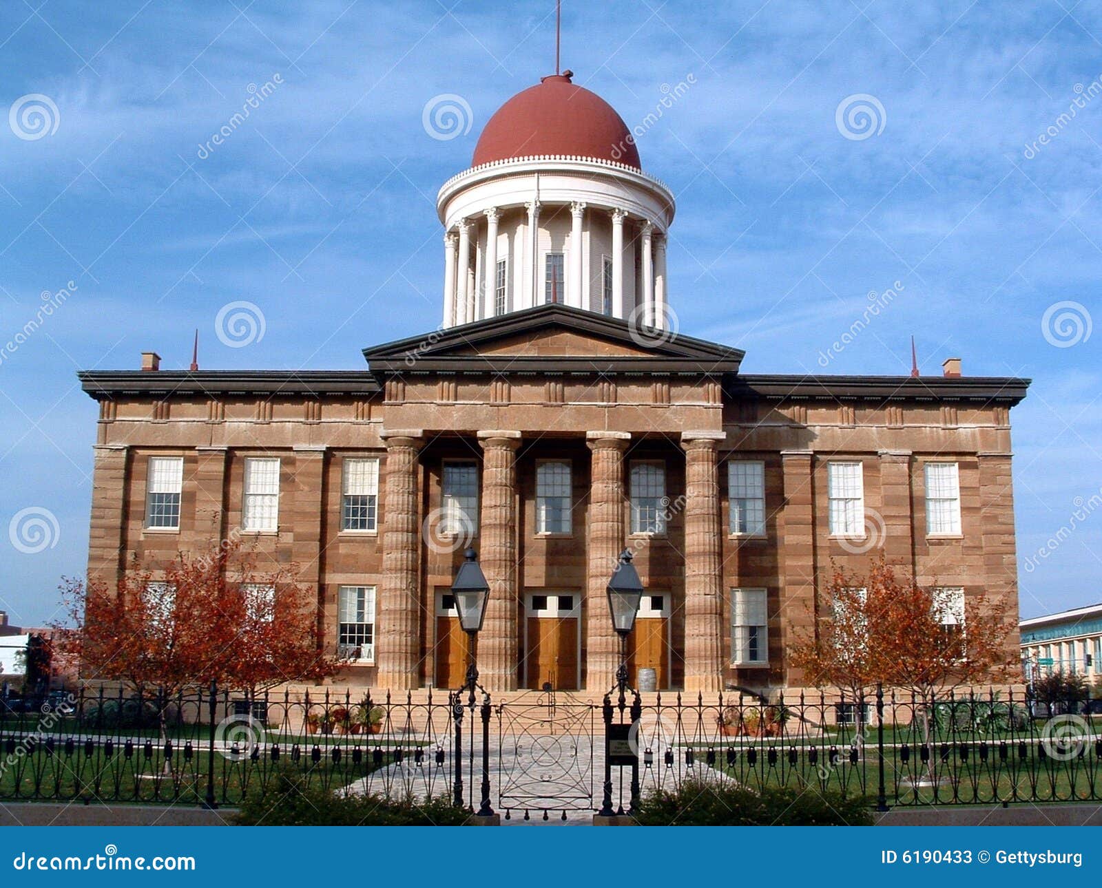 Old Capitol Building, Springfield, Ill Stock Image - Image of ...