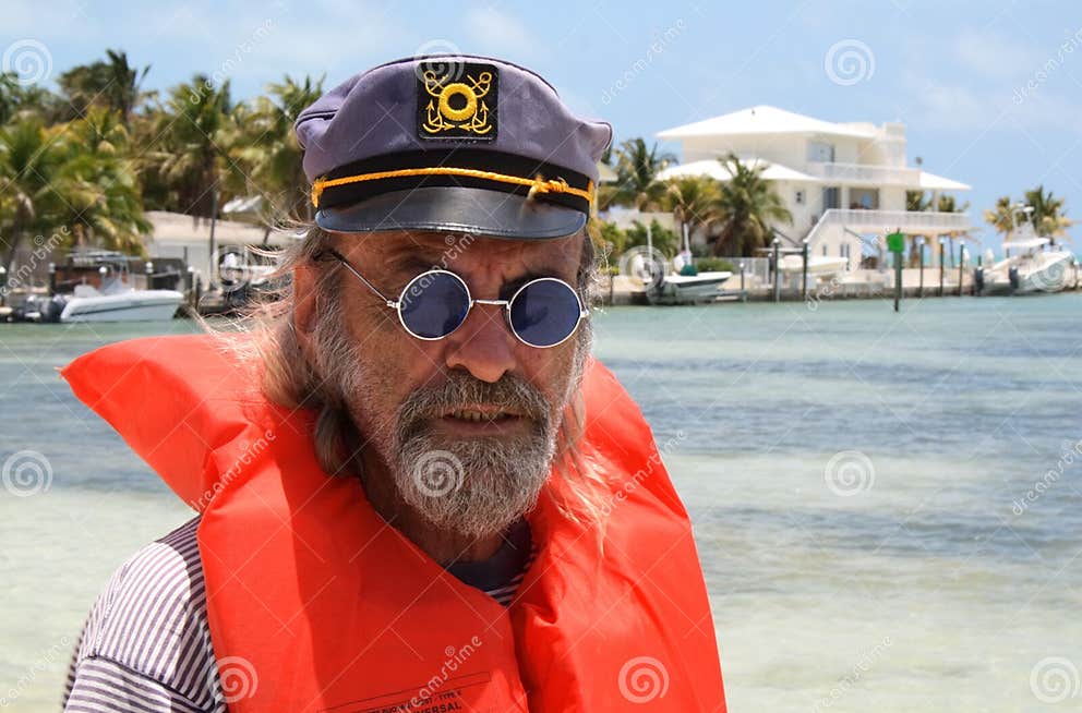Old captain stock image. Image of seaman, nautical, coastline - 16095081