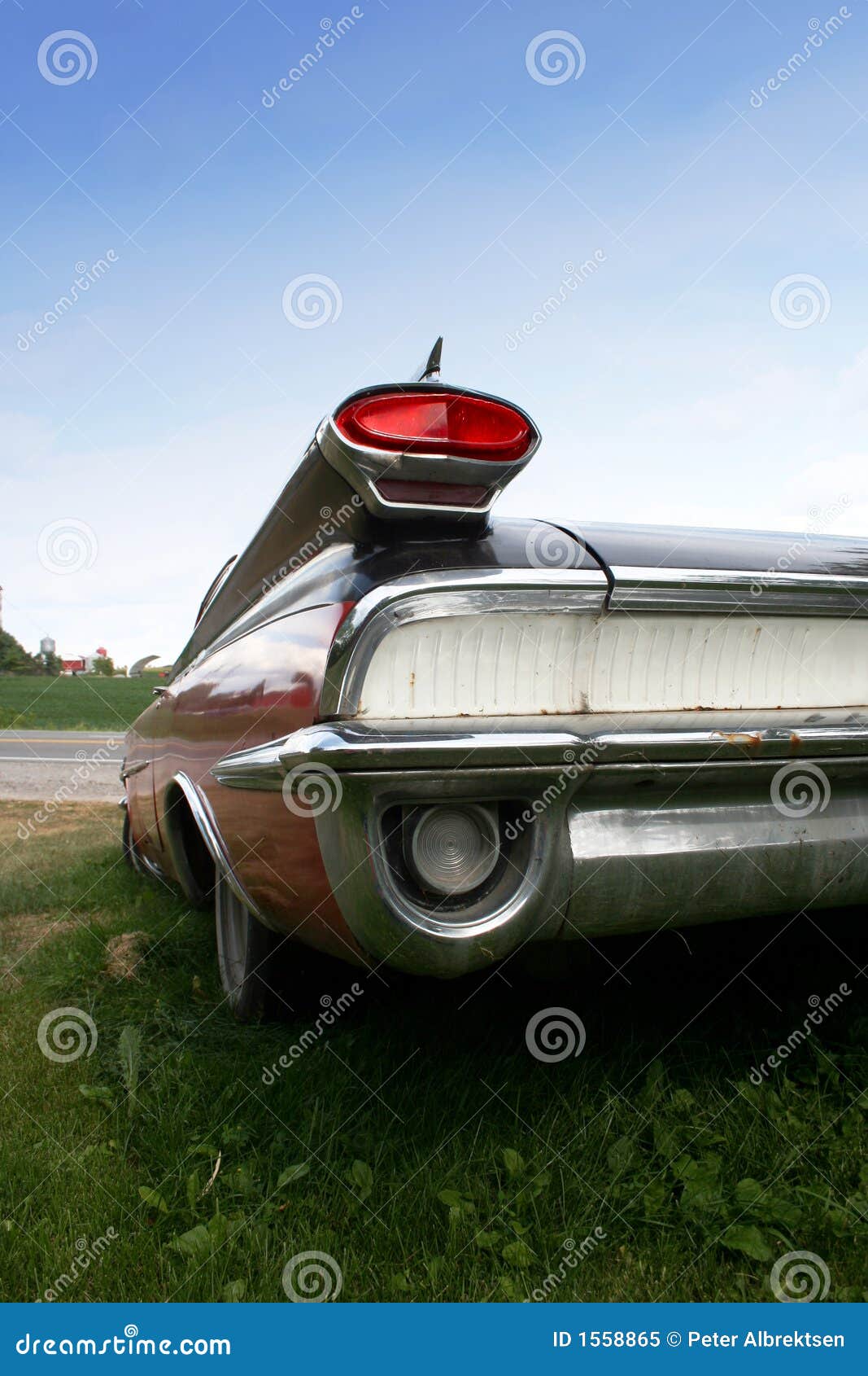 Backlight Of Oldtimer - Historic Car Royalty-Free Stock Photo ...