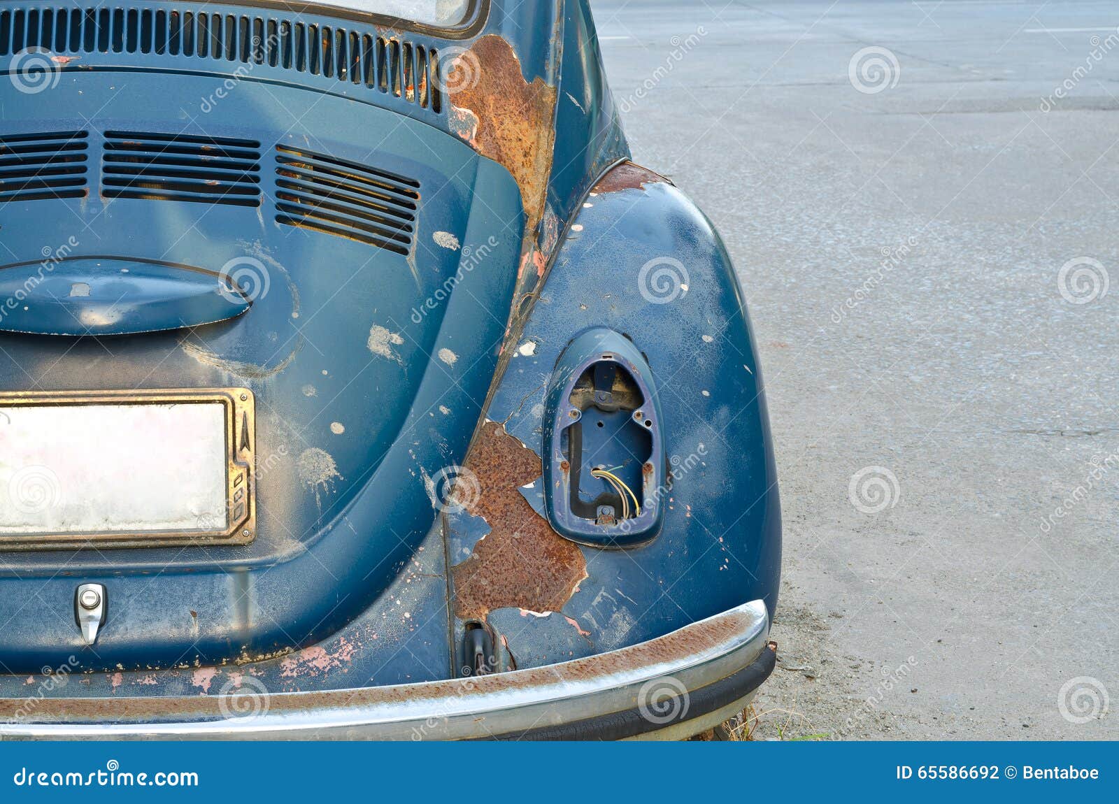 Old car stock photo. Image of grille, broken, lost, auto - 65586692