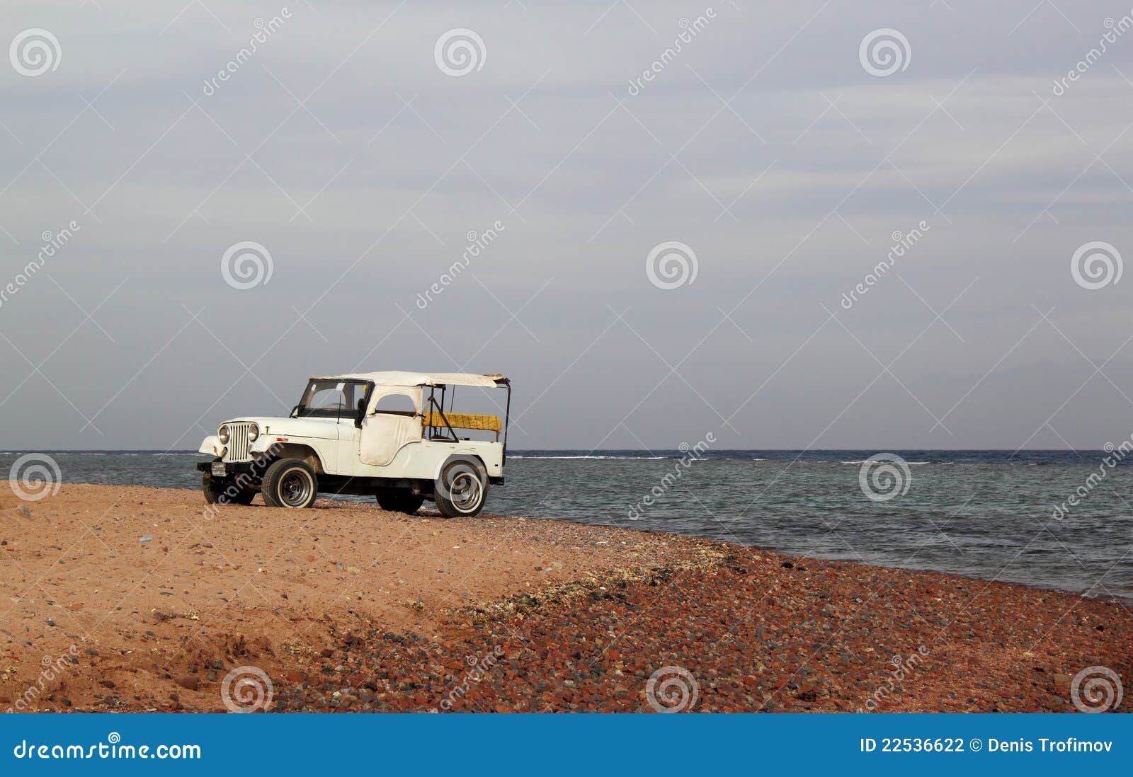 Old car on the beach stock photo. Image of south, travel - 22536622