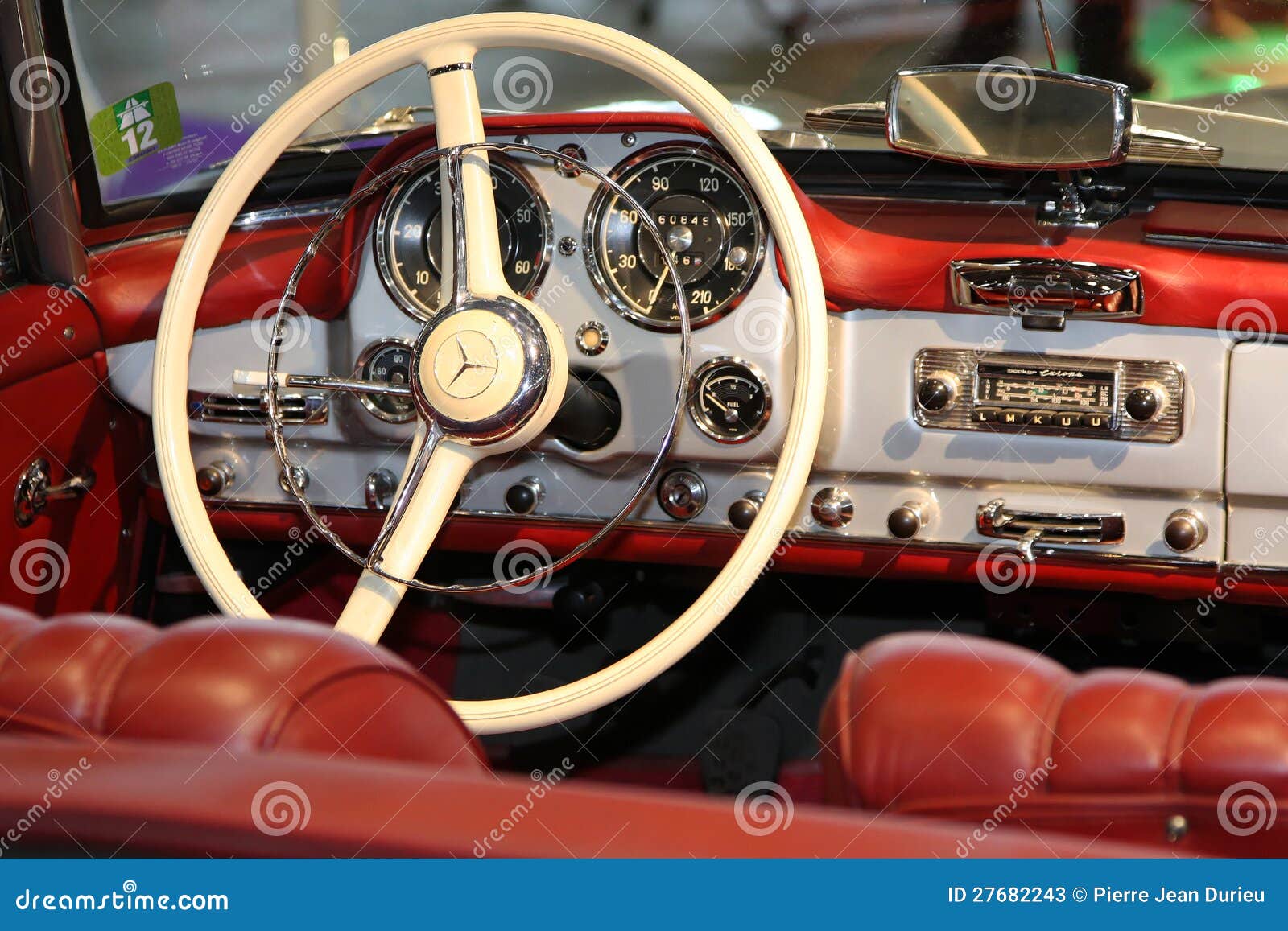 Old car cockpit editorial stock photo. Image of coupe - 27682243