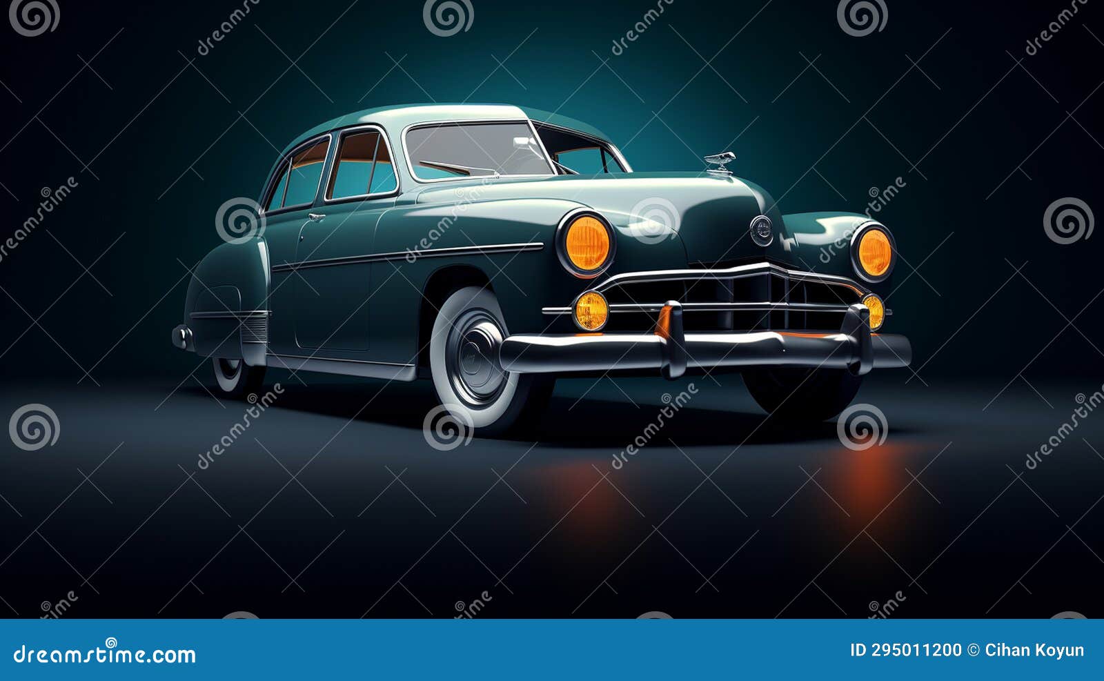 Old Car in a Comic Book a Thrilling Adventure Story Stock Illustration ...