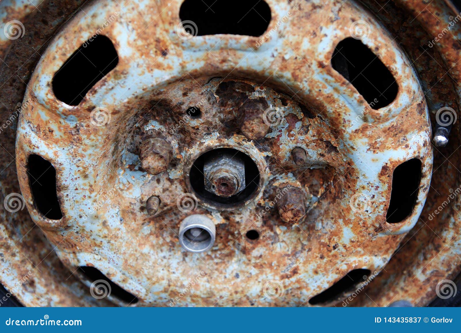 Old Car Disk Rust Nobody Background Stock Image - Image of mechanic ...