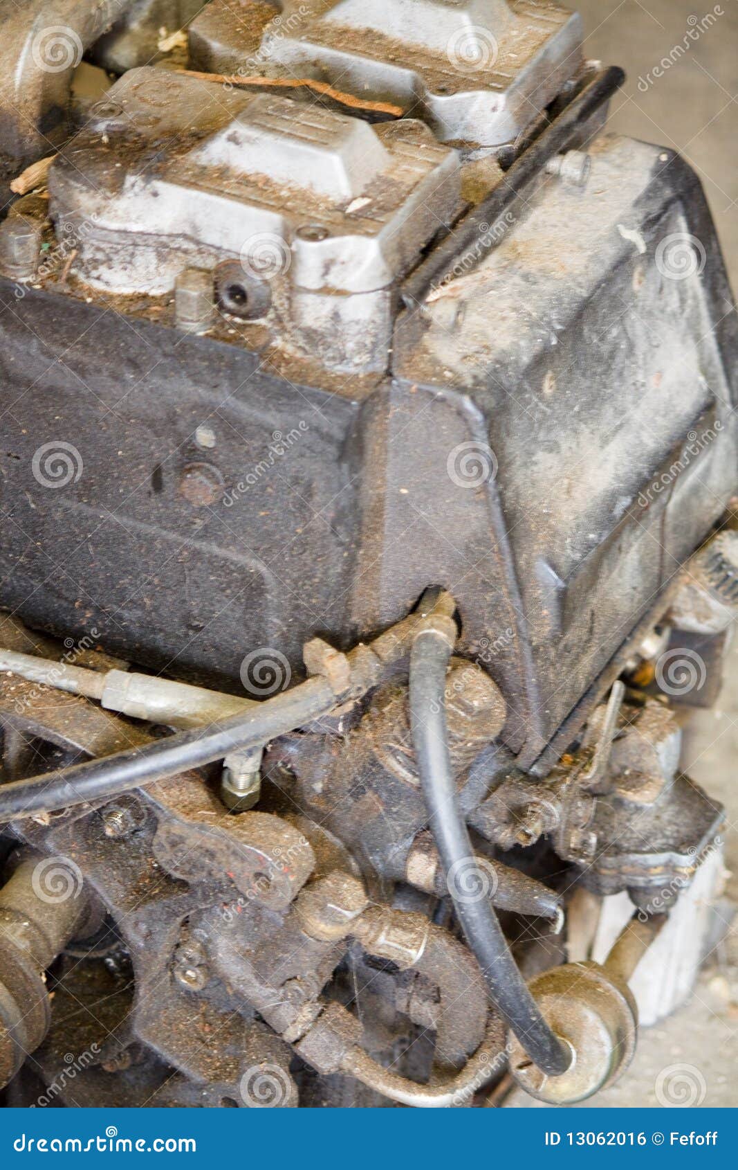 Old car engine stock photo. Image of antique, retro, motor - 13062016