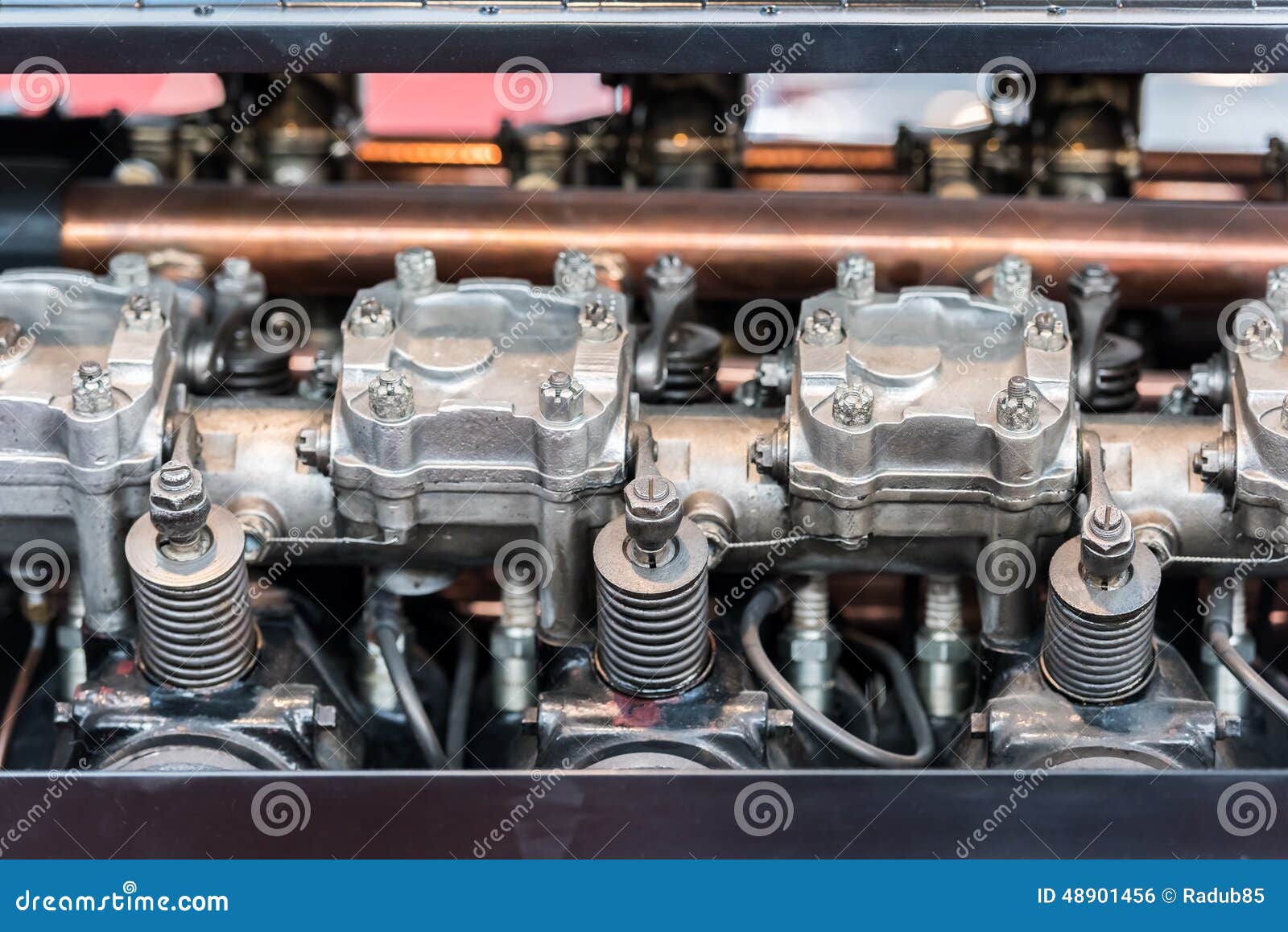 Old Car Internal Combustion Engine Stock Photo - Image of ancient ...