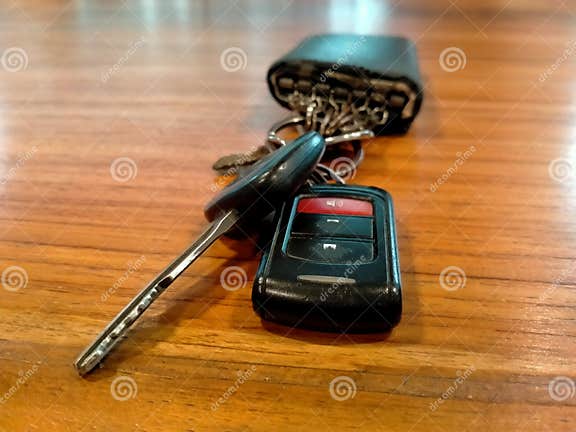 Old car key stock image. Image of table, remote - 264382855