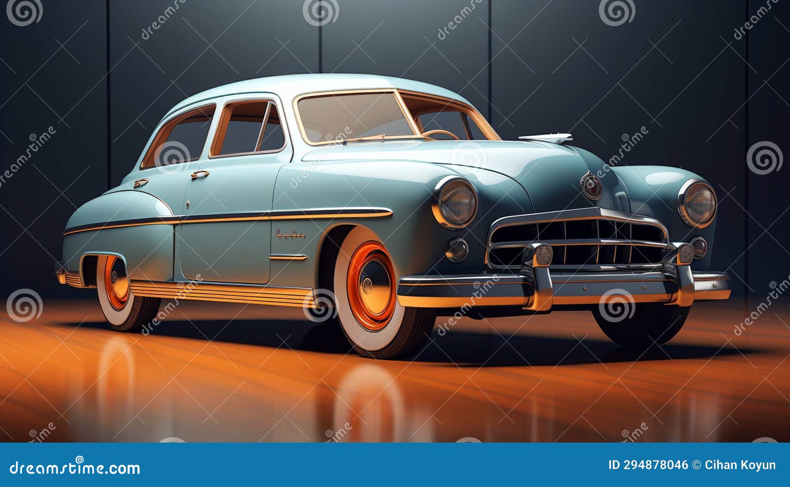 Old Car in a Piece of Furniture Its Classic Style Adding a Touch of ...