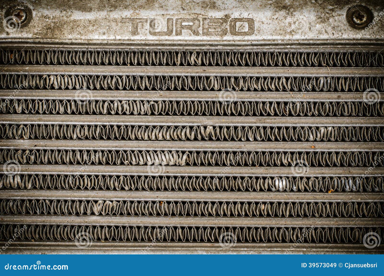 Old car radiator stock image. Image of design, auto, dirty - 39573049