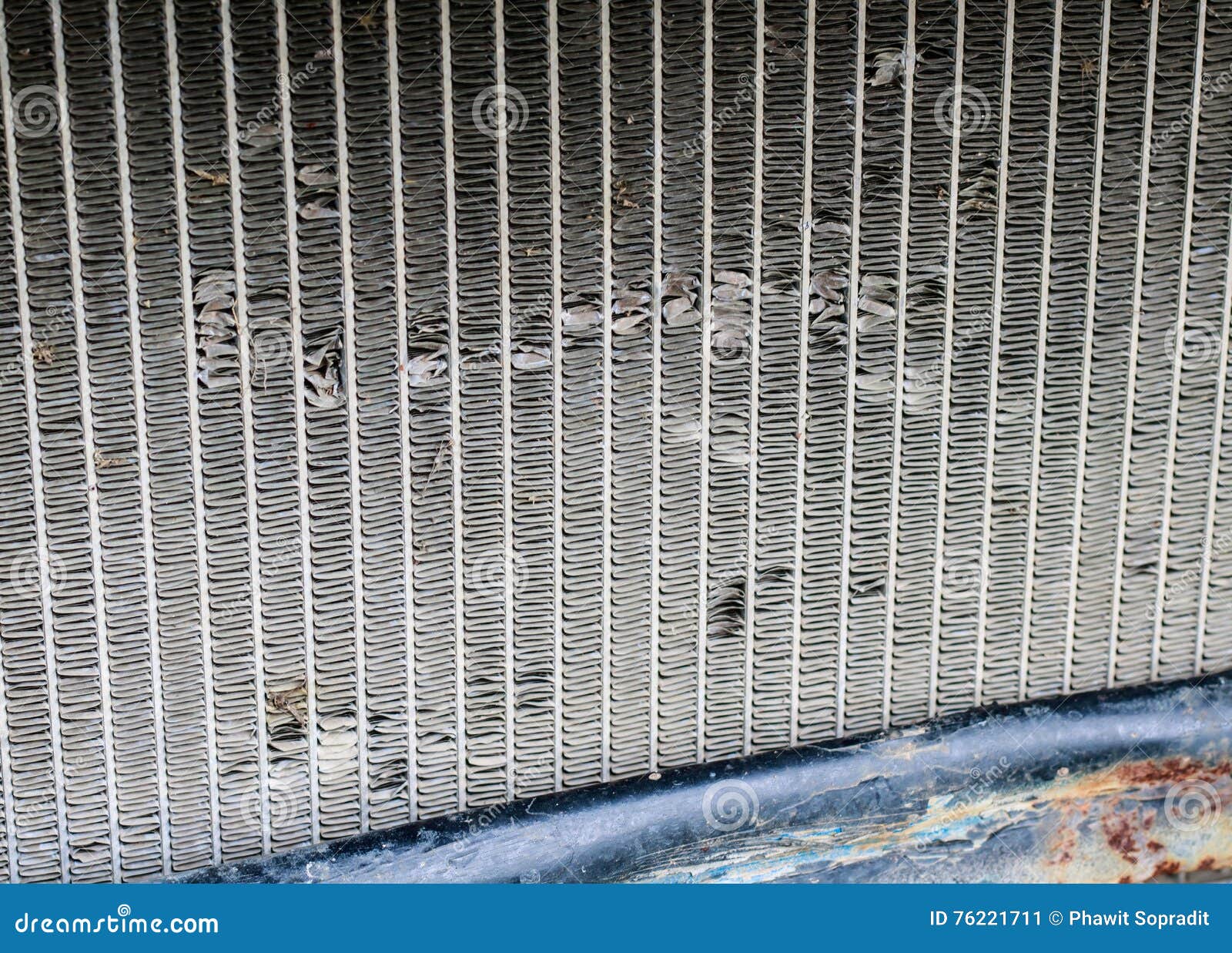 Old car radiators stock image. Image of metal, engine - 76221711