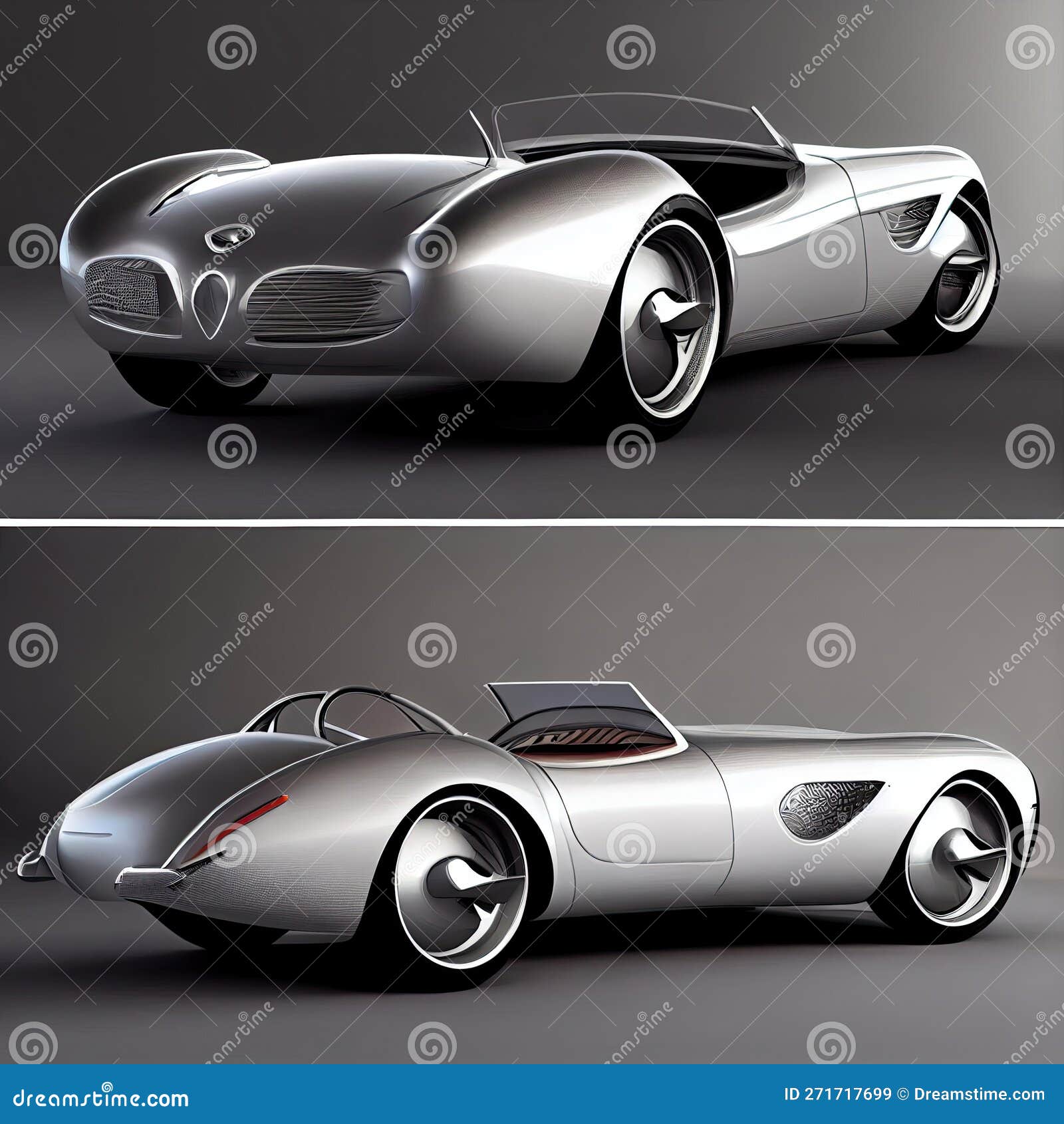 Aerodynamic Car Designs Side View