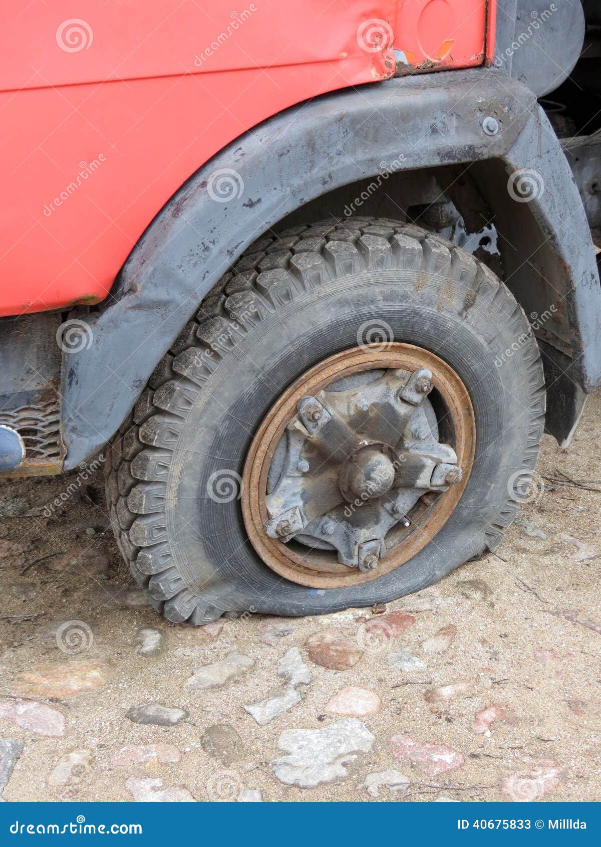 Old car tyre stock image. Image of ring, metal, round - 40675833