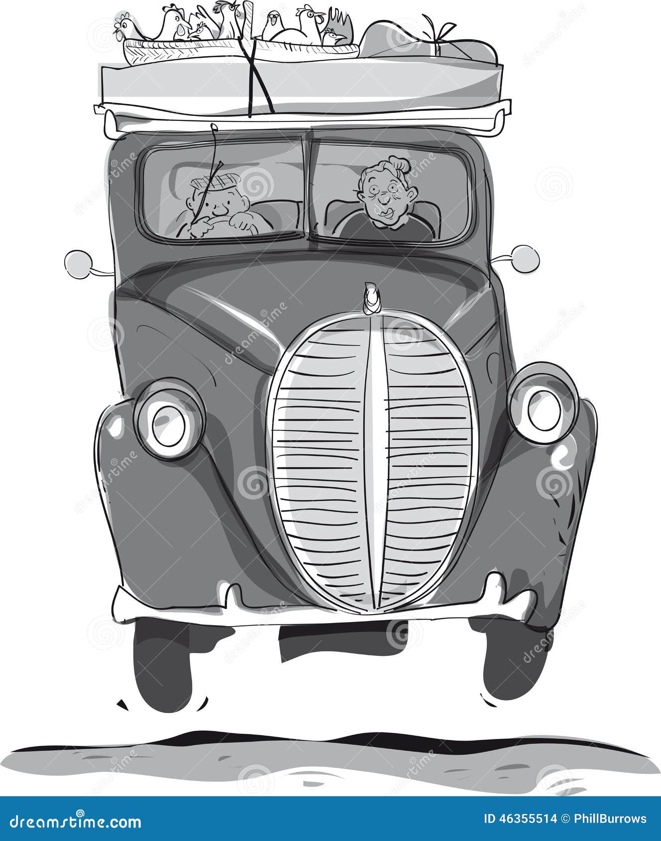 Car Jalopy Stock Illustrations – 81 Car Jalopy Stock Illustrations ...