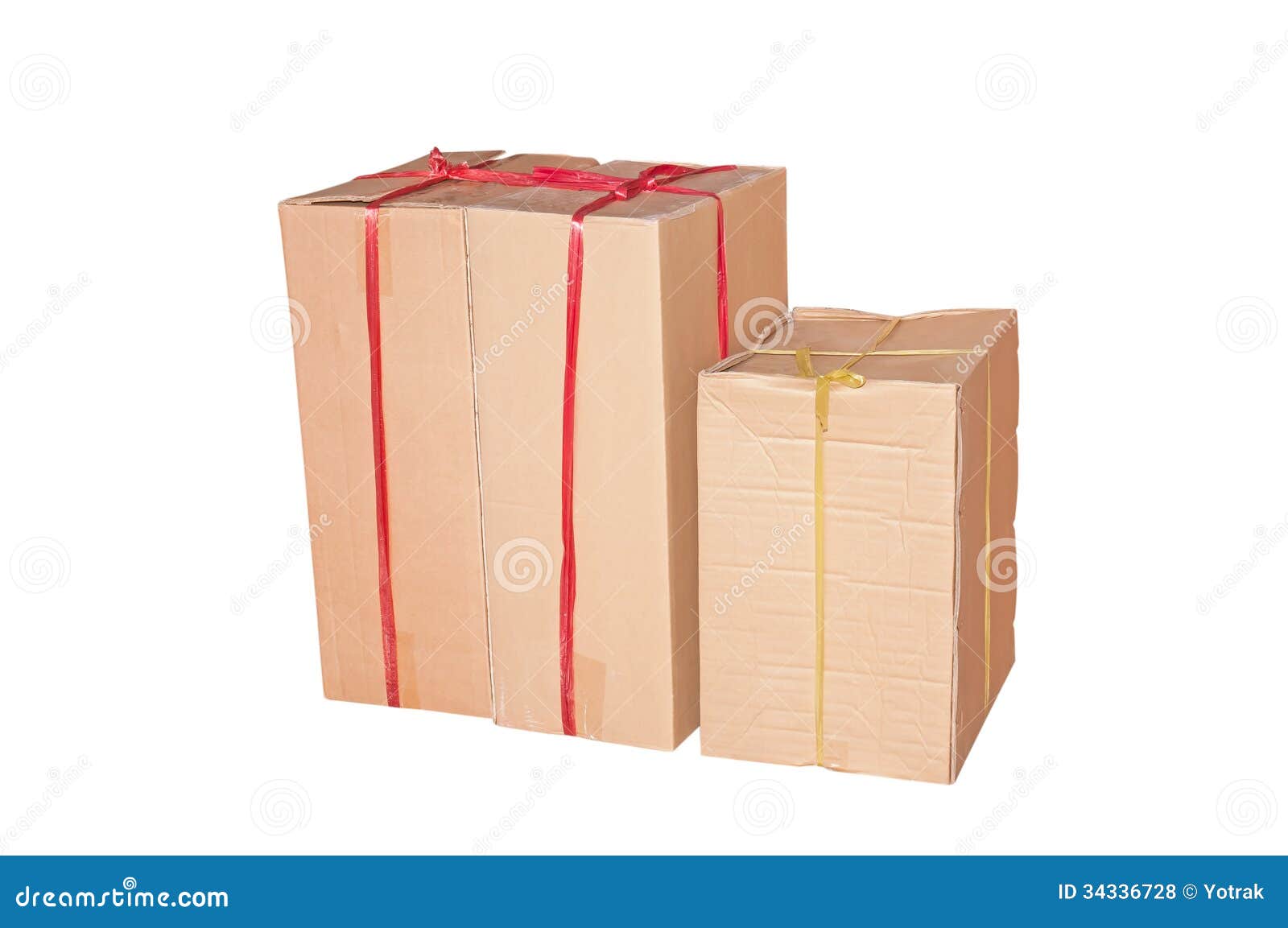 Old cardboard box stock photo. Image of paper, empty - 34336728