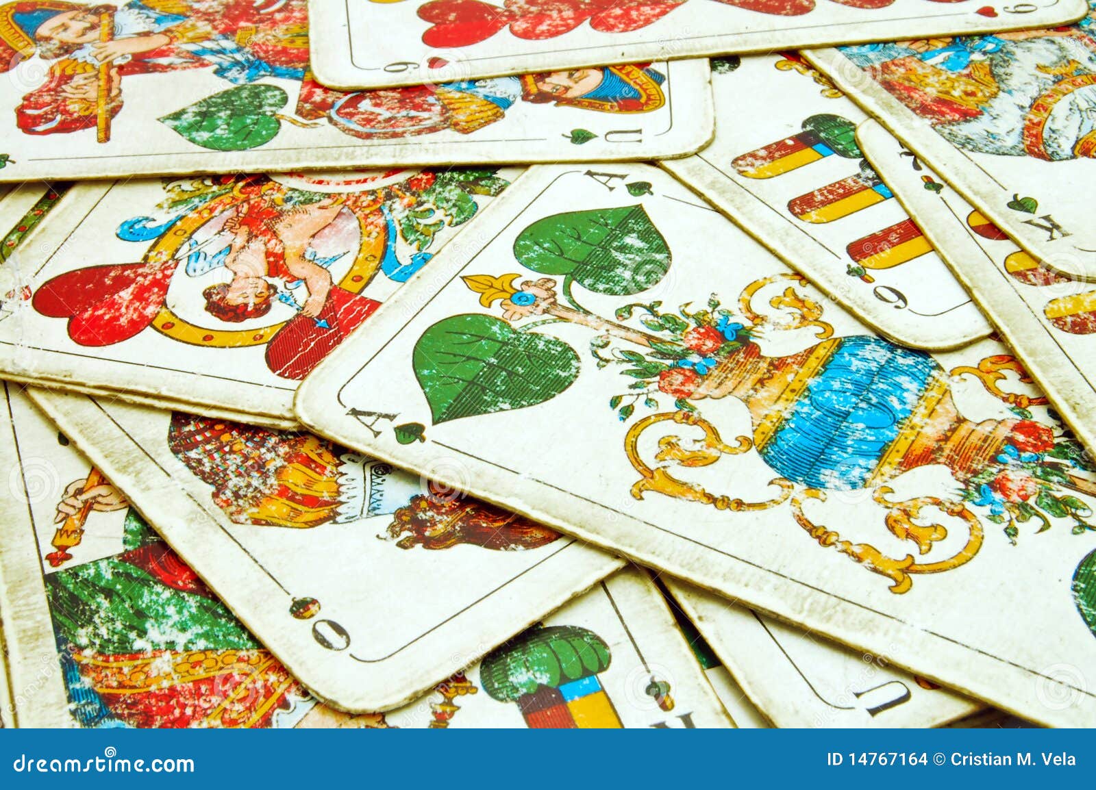 Old cards stock photo. Image of damaged, play, antique - 14767164