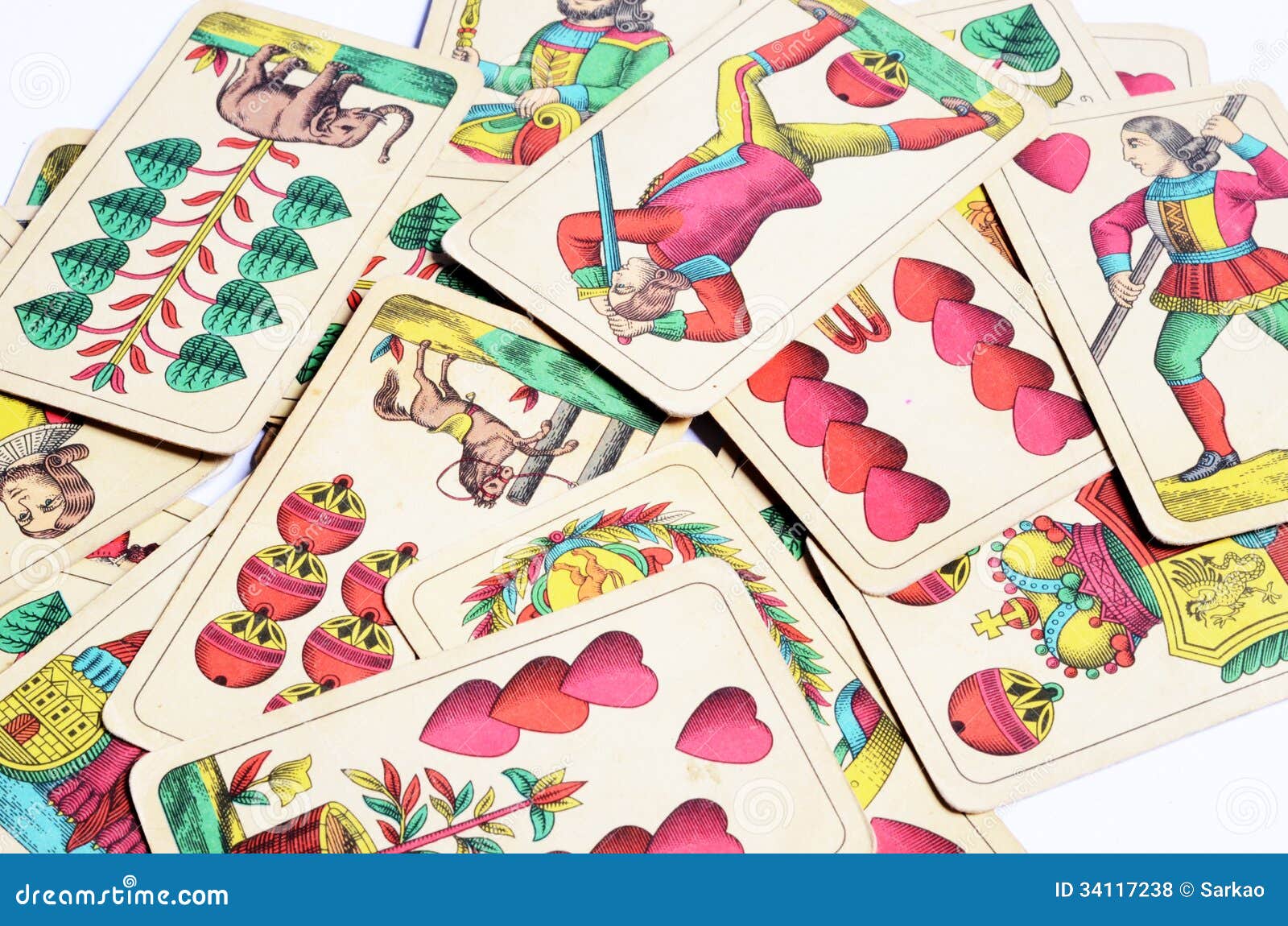 Old cards stock photo. Image of winner, luckiness, antique - 34117238