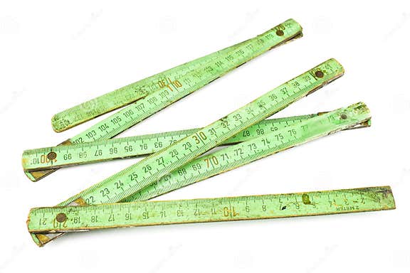 Old carpentry ruler stock photo. Image of industrial - 24964100