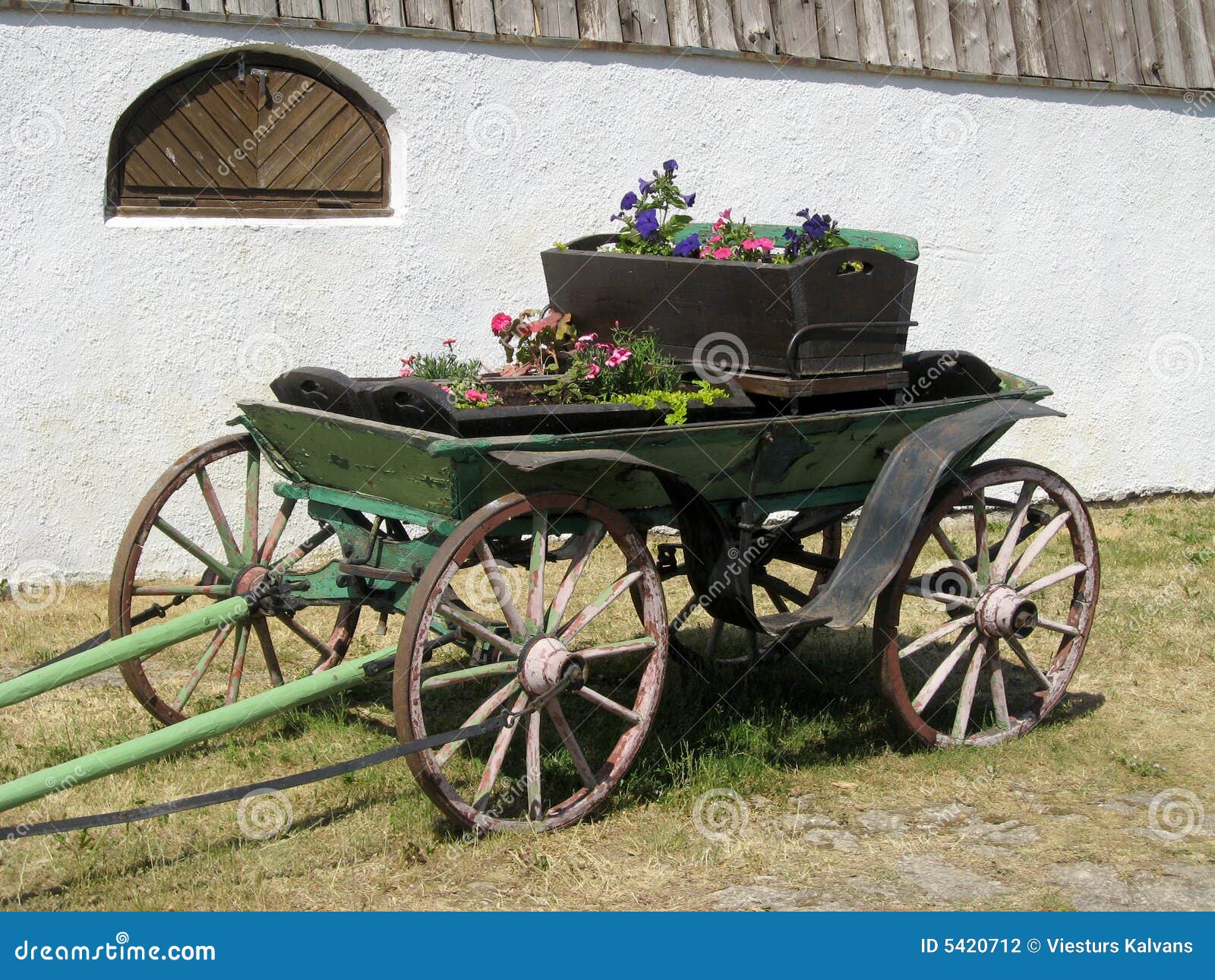 Old carriage stock photo. Image of unique, original, yard - 5420712