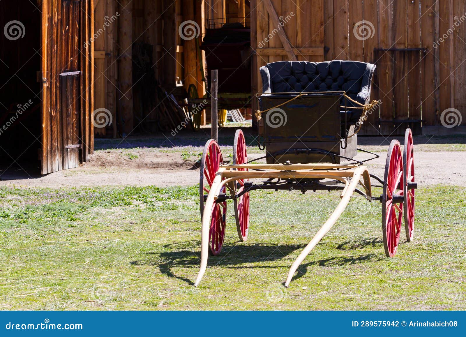 Old carriage stock photo. Image of antique, carriage - 289575942