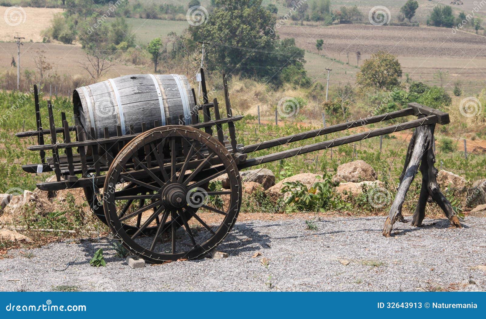 Old cart stock image. Image of rural, transportation - 32643913