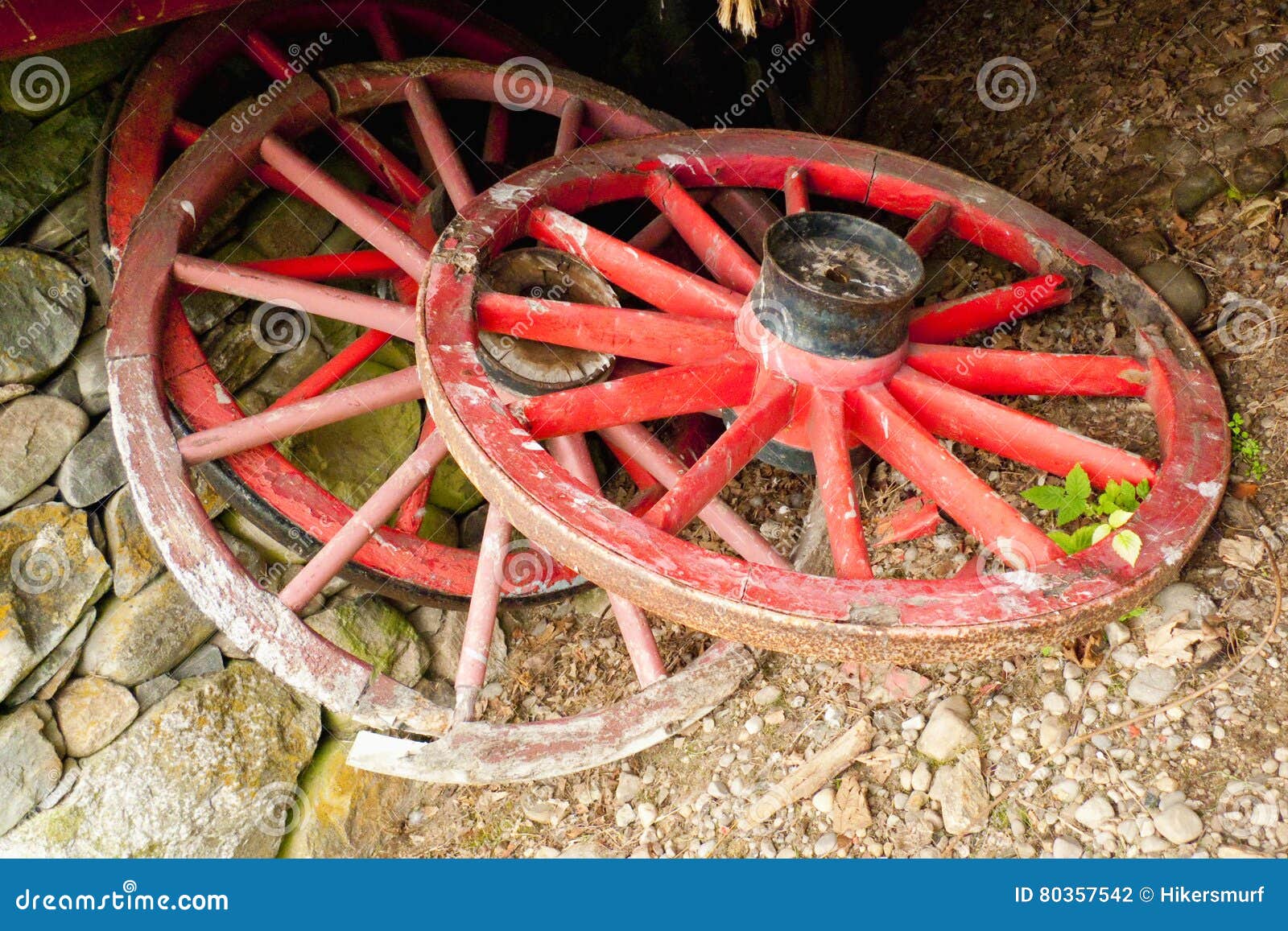 Old cartwheel wheel stock photo. Image of round, meadow - 80357542