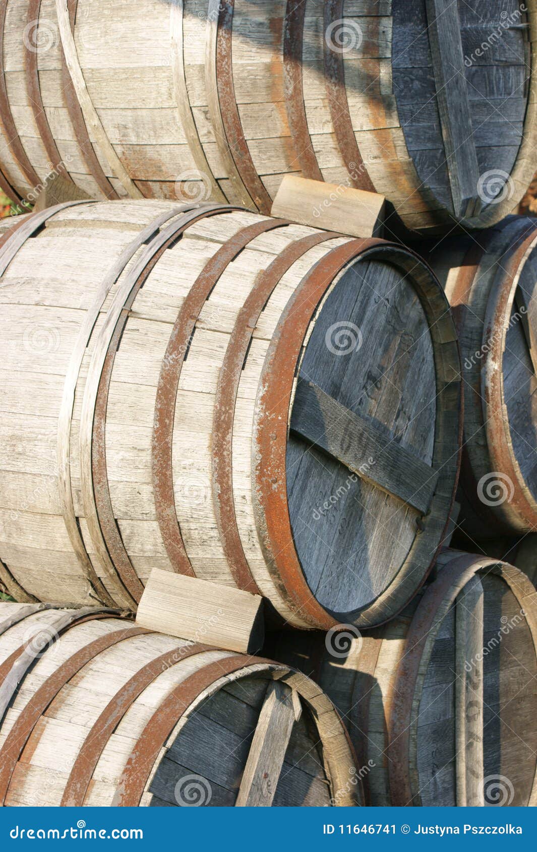 Old cask stock image. Image of deal, ferment, detail - 11646741