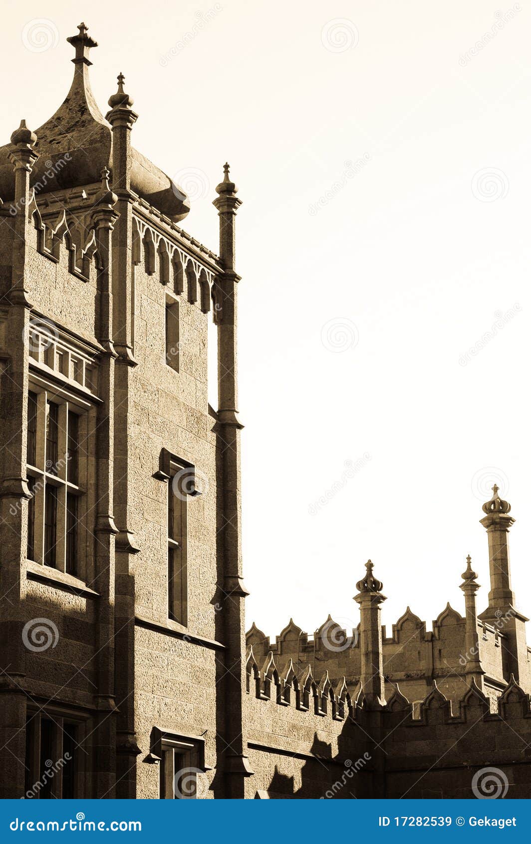 Old castle stock image. Image of brick, history, tower - 17282539