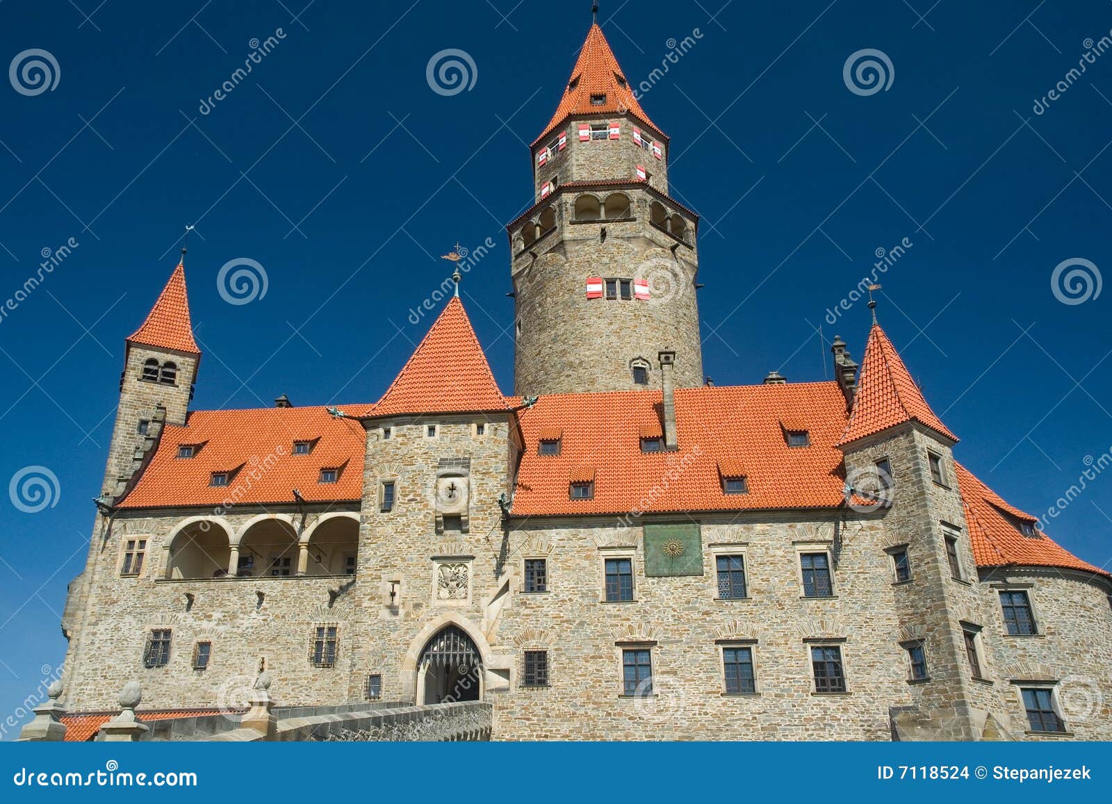 Old castle stock photo. Image of stone, ancient, landmark - 7118524