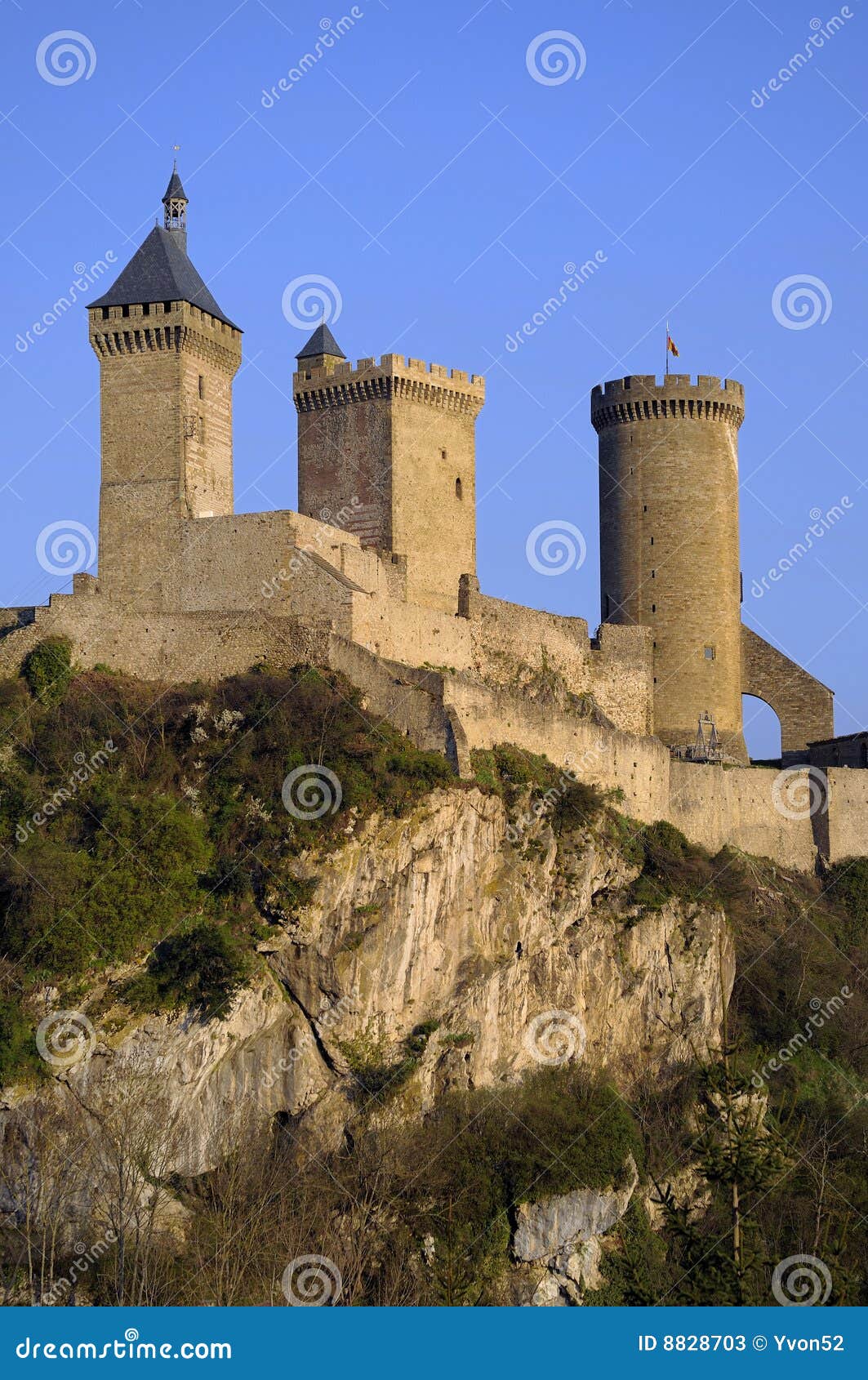 Old castle stock image. Image of ancient, history, european - 8828703