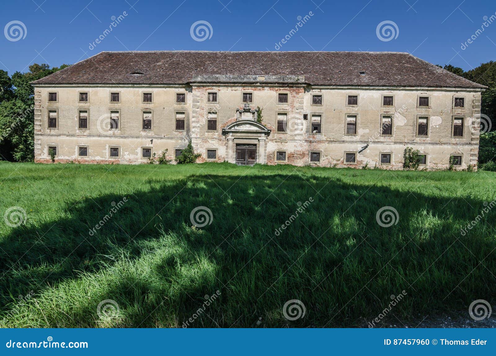 Old castle building front stock photo. Image of danger - 87457960