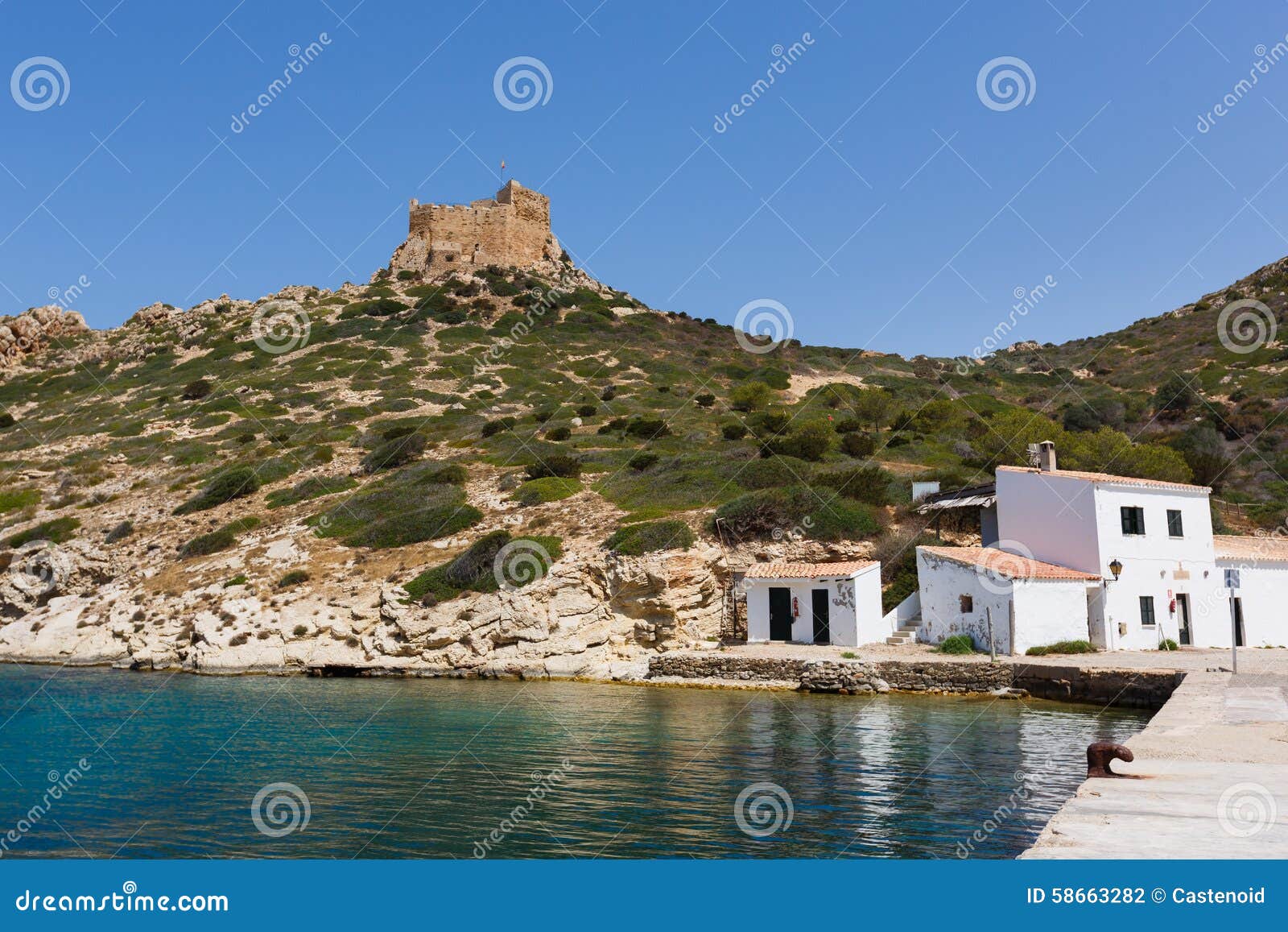 Old Castle of the Cabrera stock photo. Image of national - 58663282