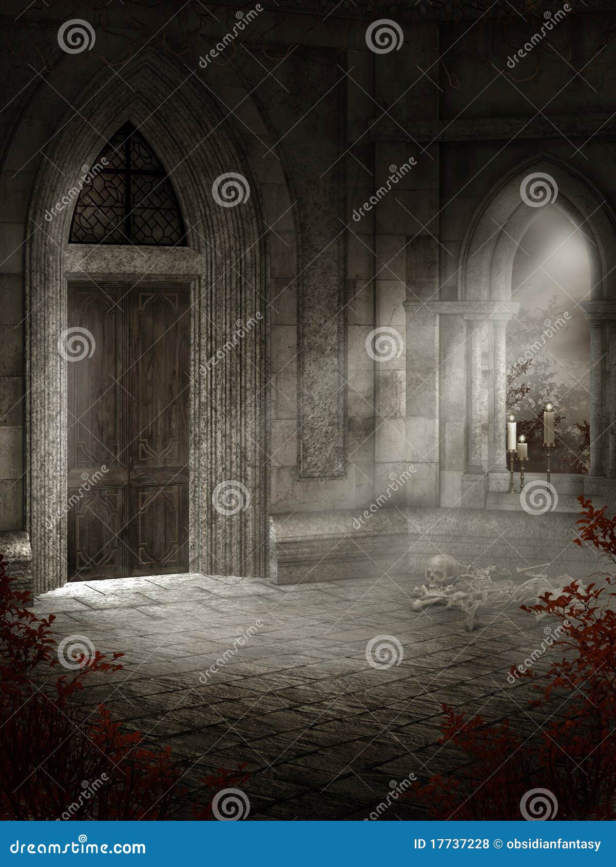 Old castle chamber stock illustration. Illustration of dusty - 17737228